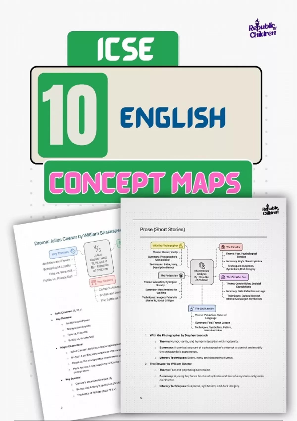 Class 10th English literature ICSE 2025 - Icse 10th - Stuvia US