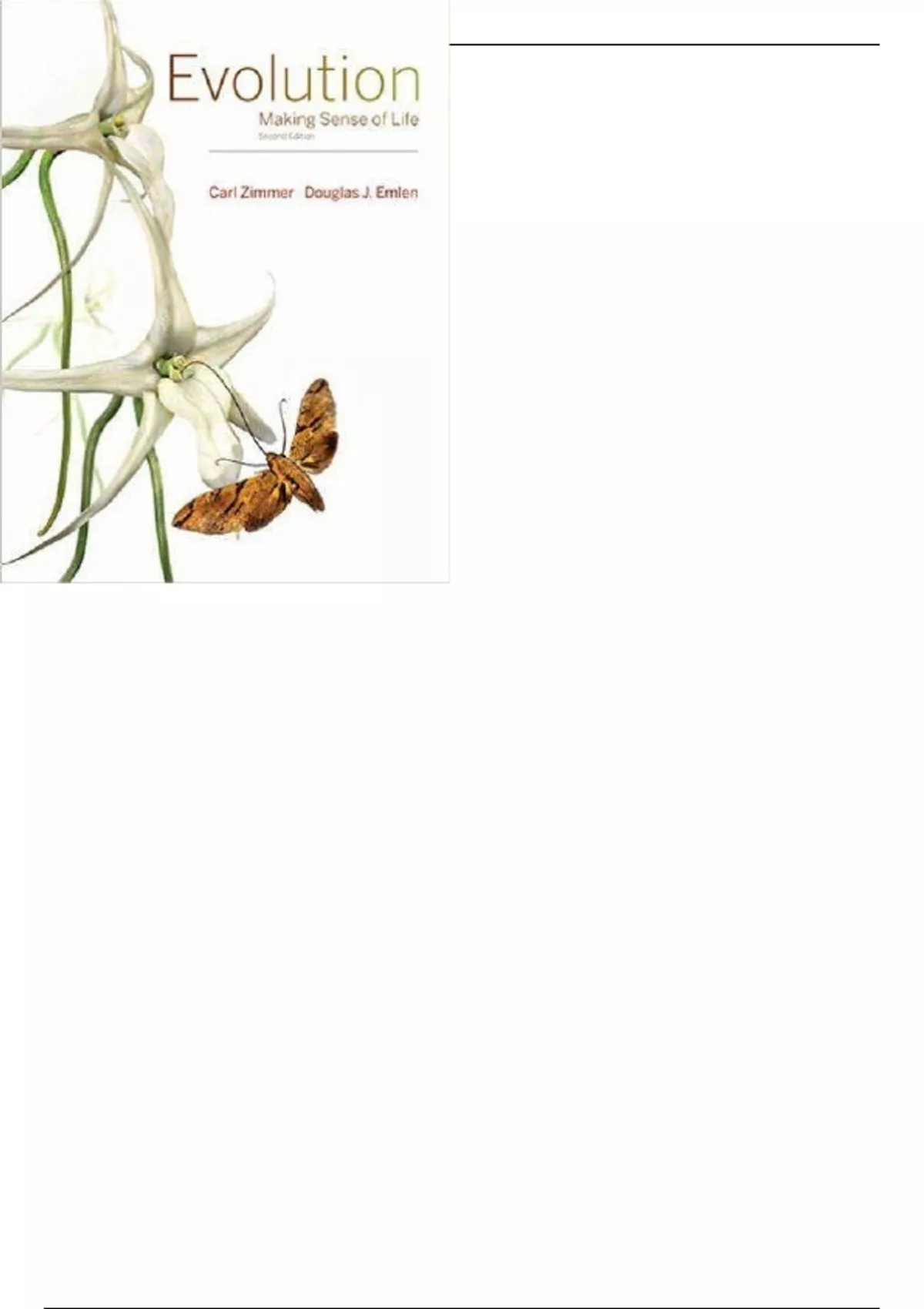 Test Bank for Evolution, Making Sense Of Life 2nd Edition by Carl ...