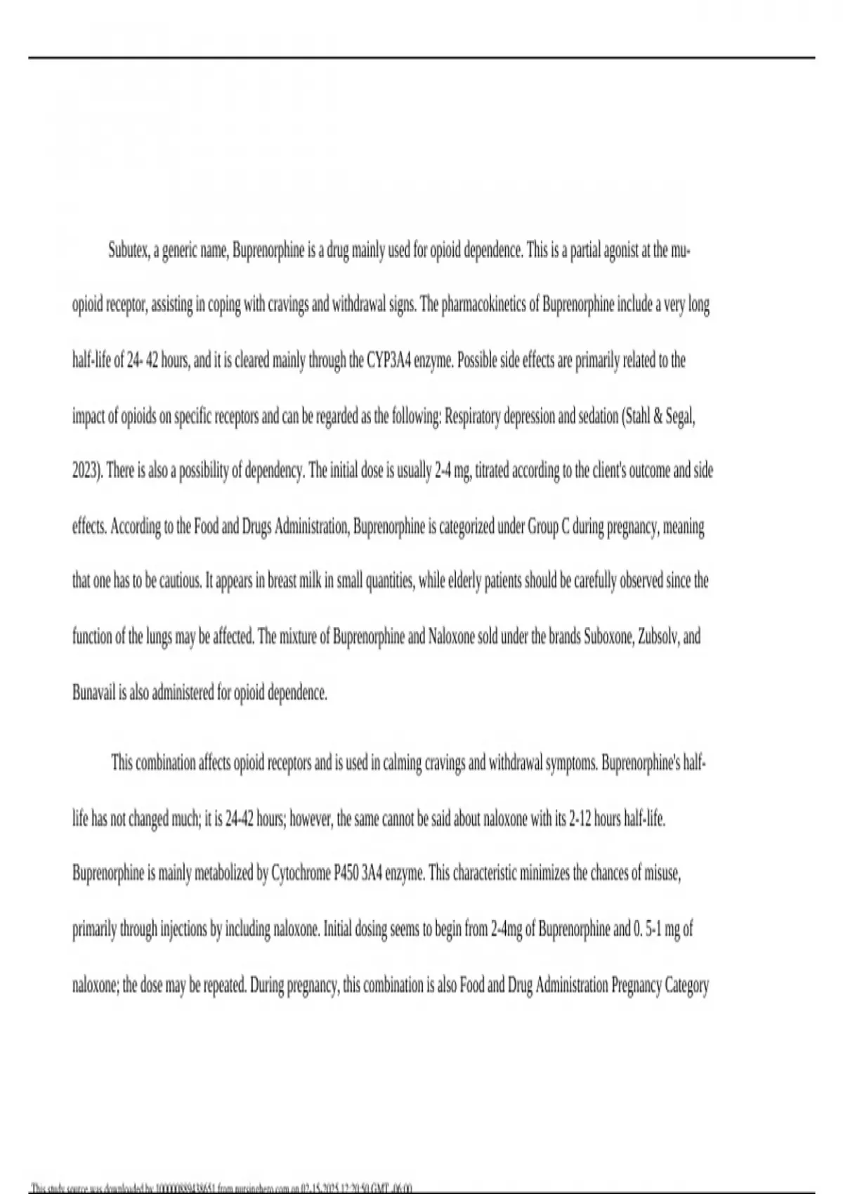 Summary Addiction Medication table 2025 well elaborated and easy to ...