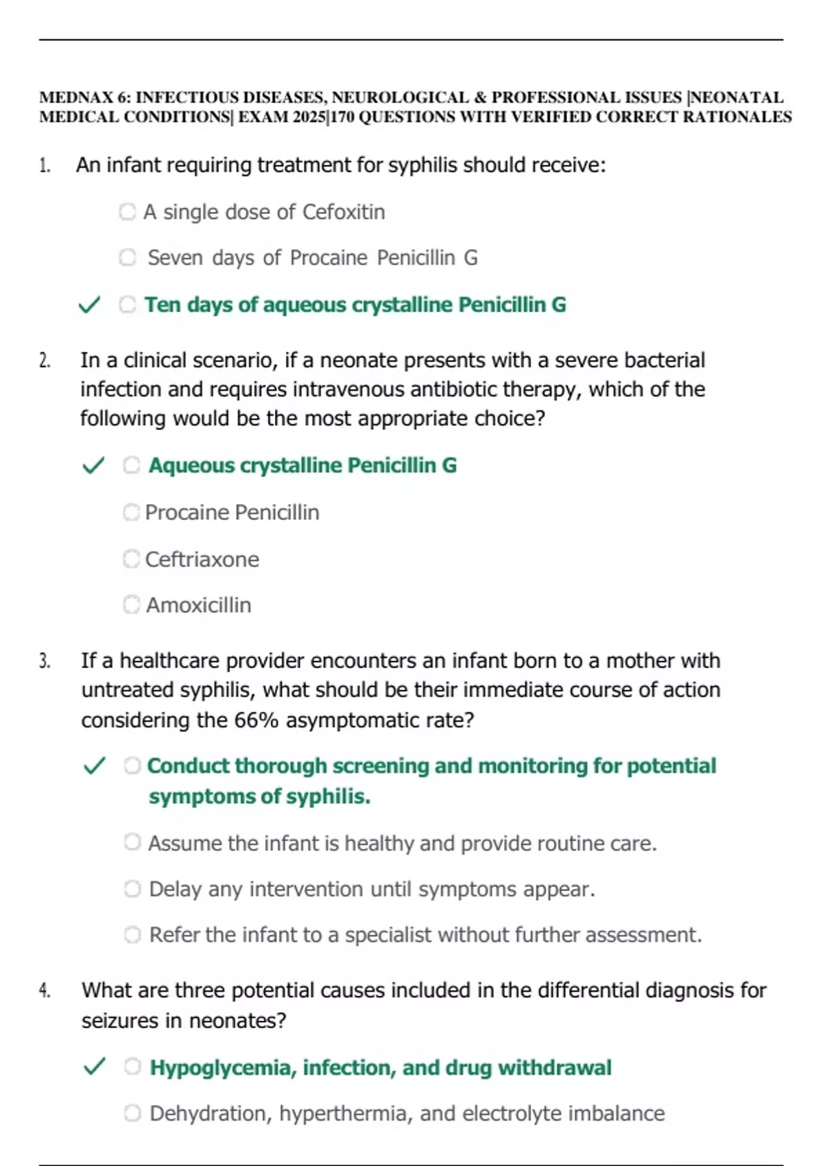 MEDNAX 6: INFECTIOUS DISEASES, NEUROLOGICAL & PROFESSIONAL ISSUES ...