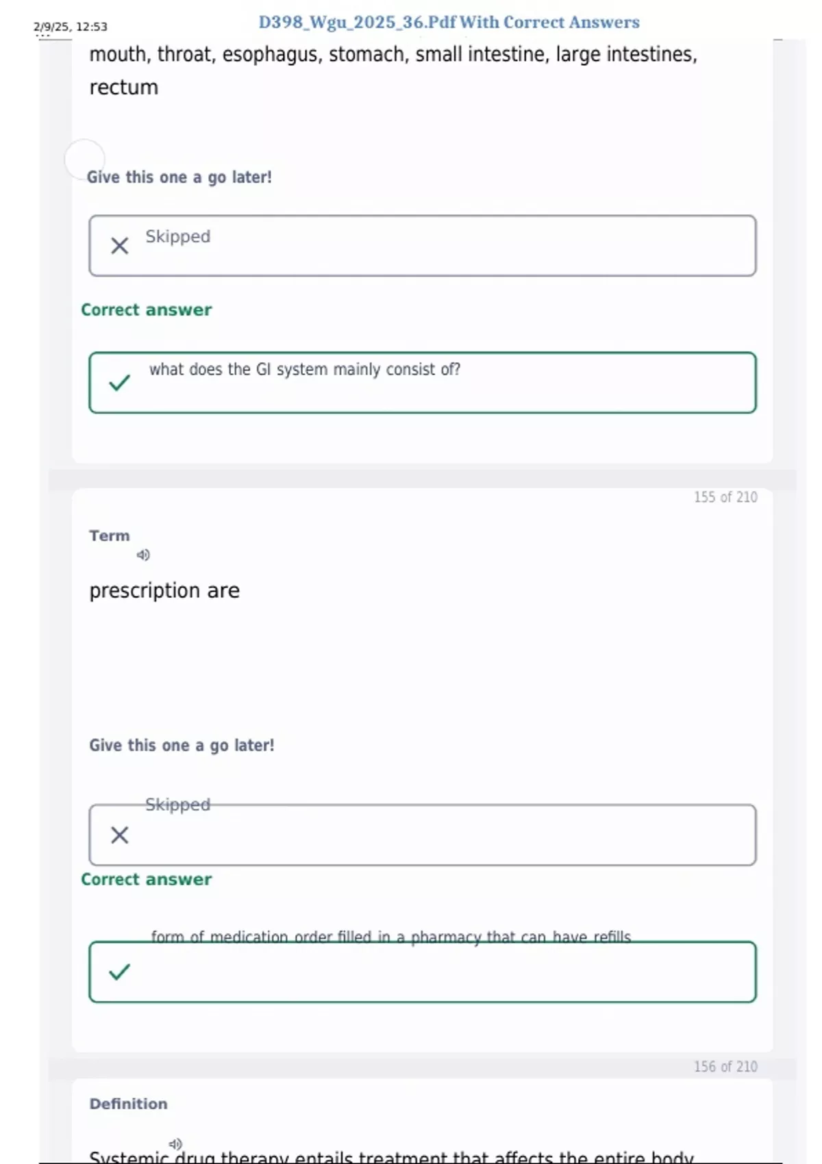 D398_Wgu_2025_36.Pdf With Correct Answers (2025)!! - D398 - Stuvia US