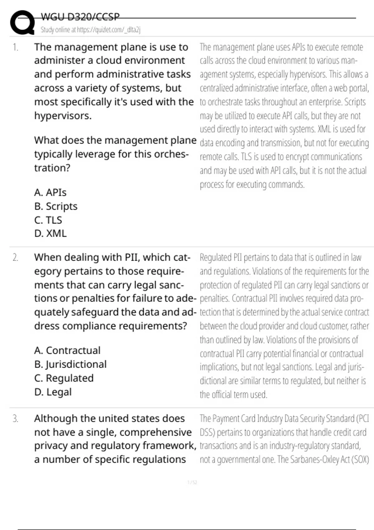 WGU C213 EXAM 2025 ACTUAL EXAM 2 VERSIONS (VERSION A AND B) COMPLETE ...