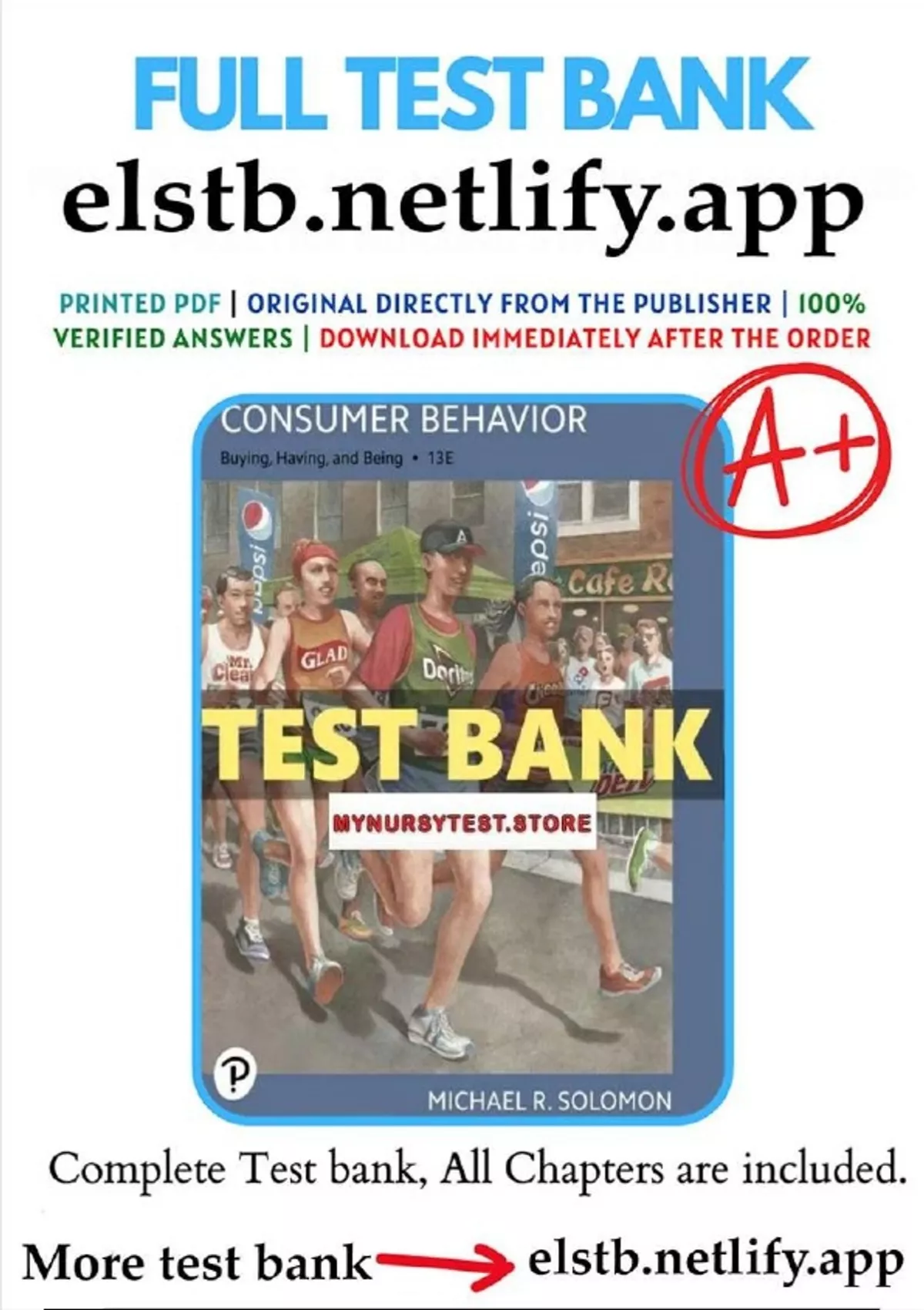 Test Bank for Consumer Behavior: Buying, Having, and Being covers what ...