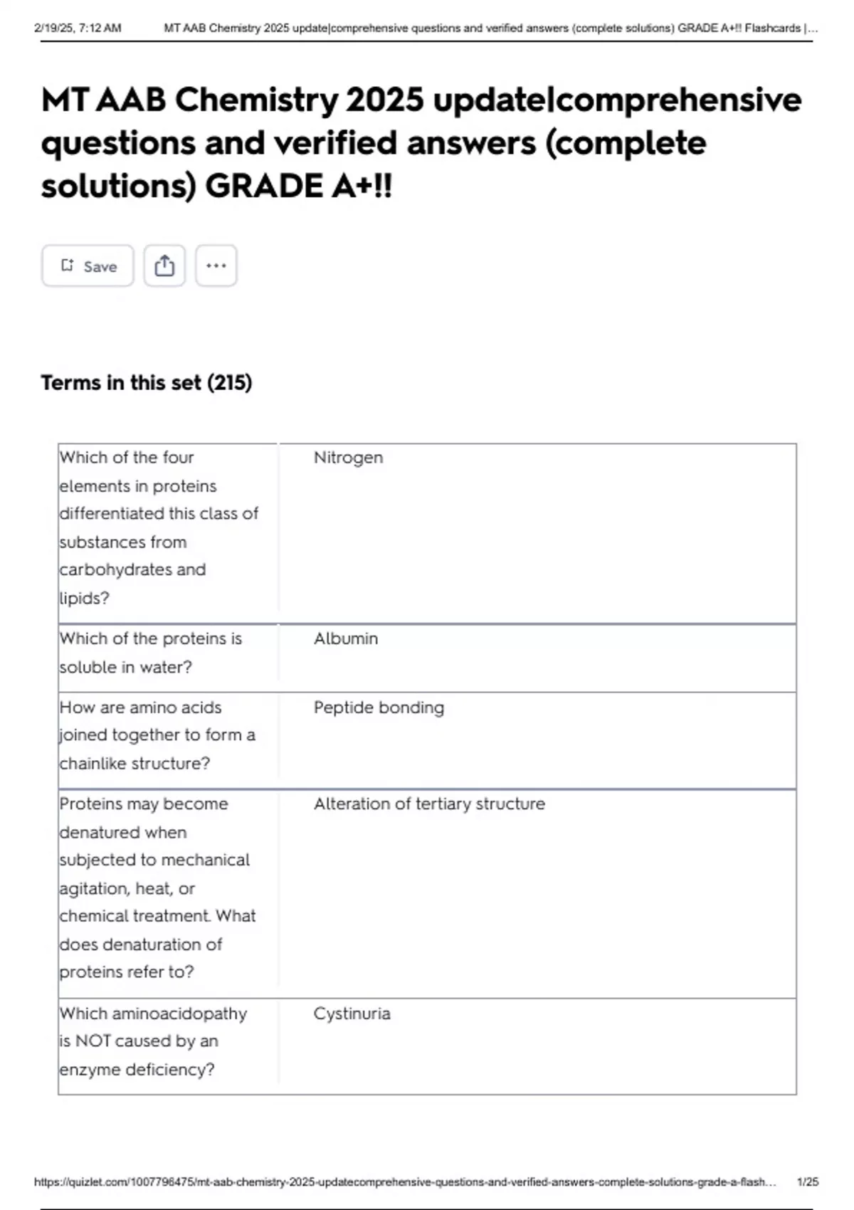 MT AAB Chemistry 2025 update|comprehensive questions and verified ...