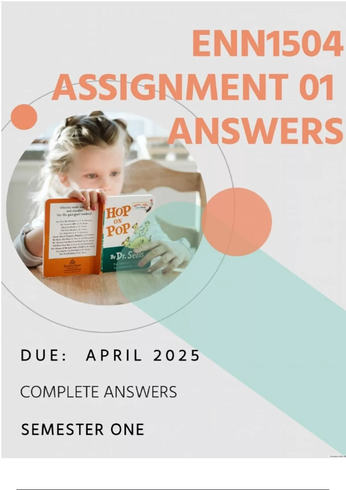 ENN1504 ASSIGNMENT 1 DETAILED COMPLETE ANSWERS ( SEMESTER 1 - 2025 ...