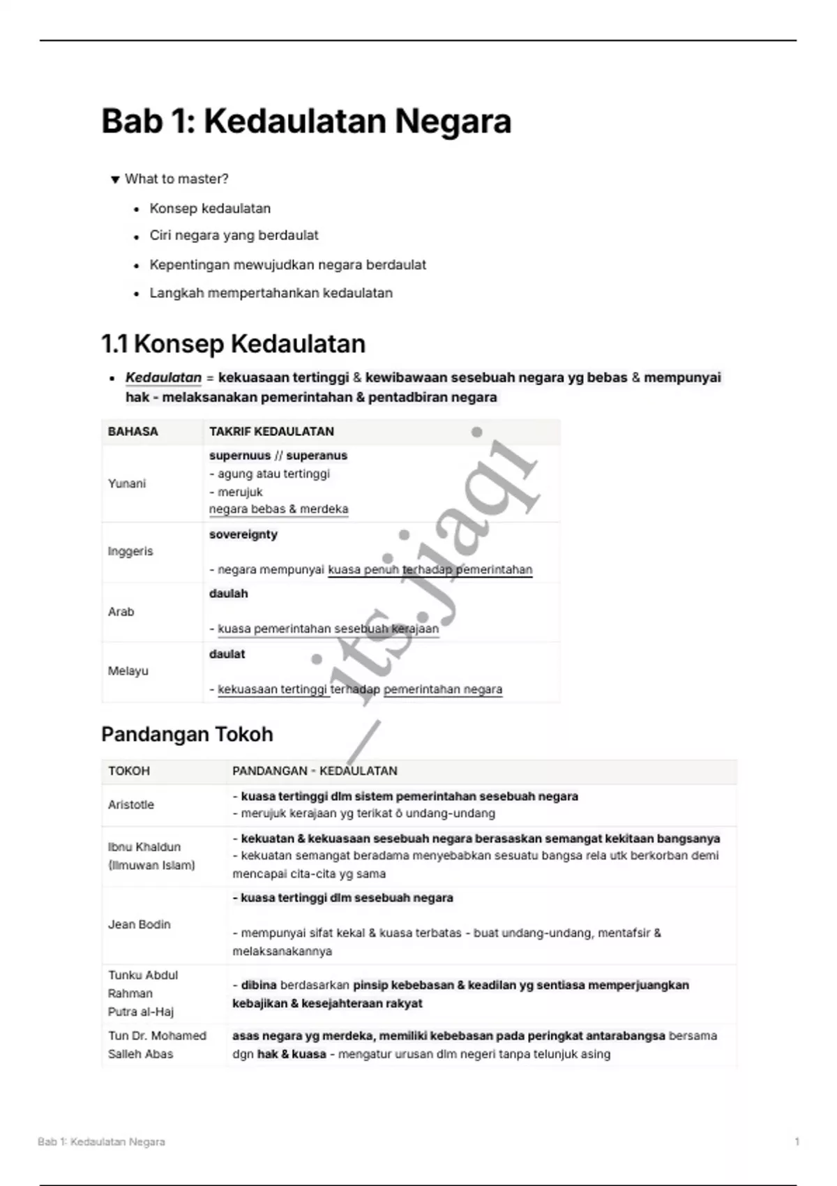 Tingkatan 5 Sejarah Nota, Form 5 Sejarah Notes - Stuvia US