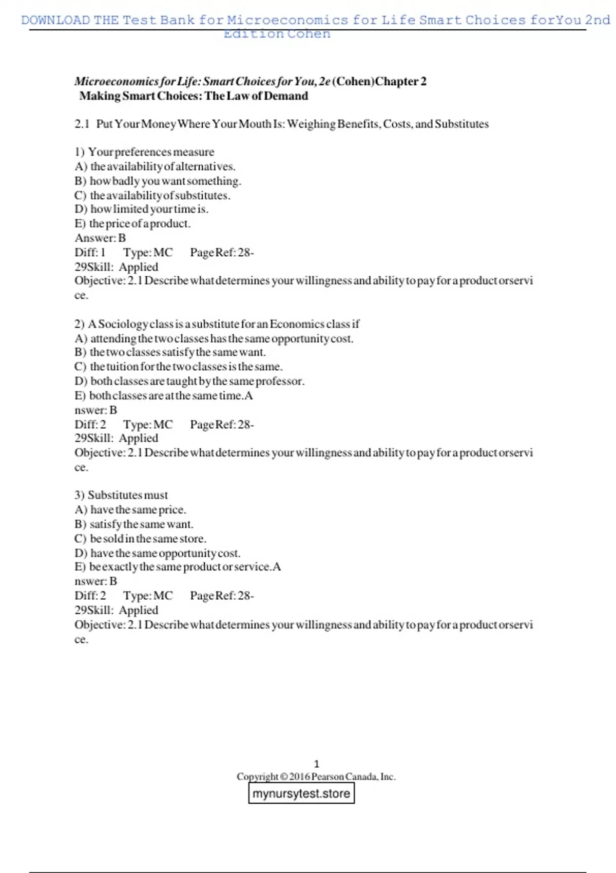 Test Bank for Statistics for Business and Economics 13th Edition By ...