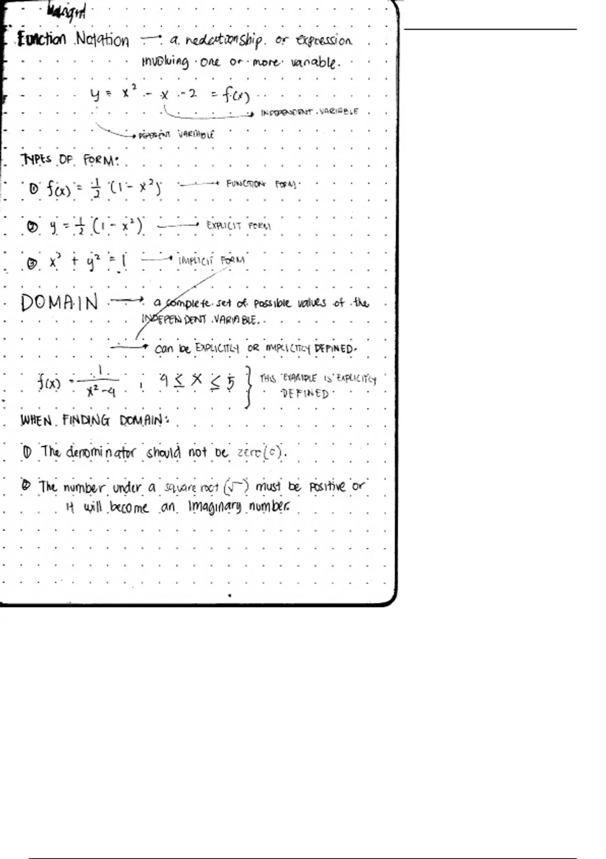 Differential Calculus Notes - ESM 1030 - Stuvia US