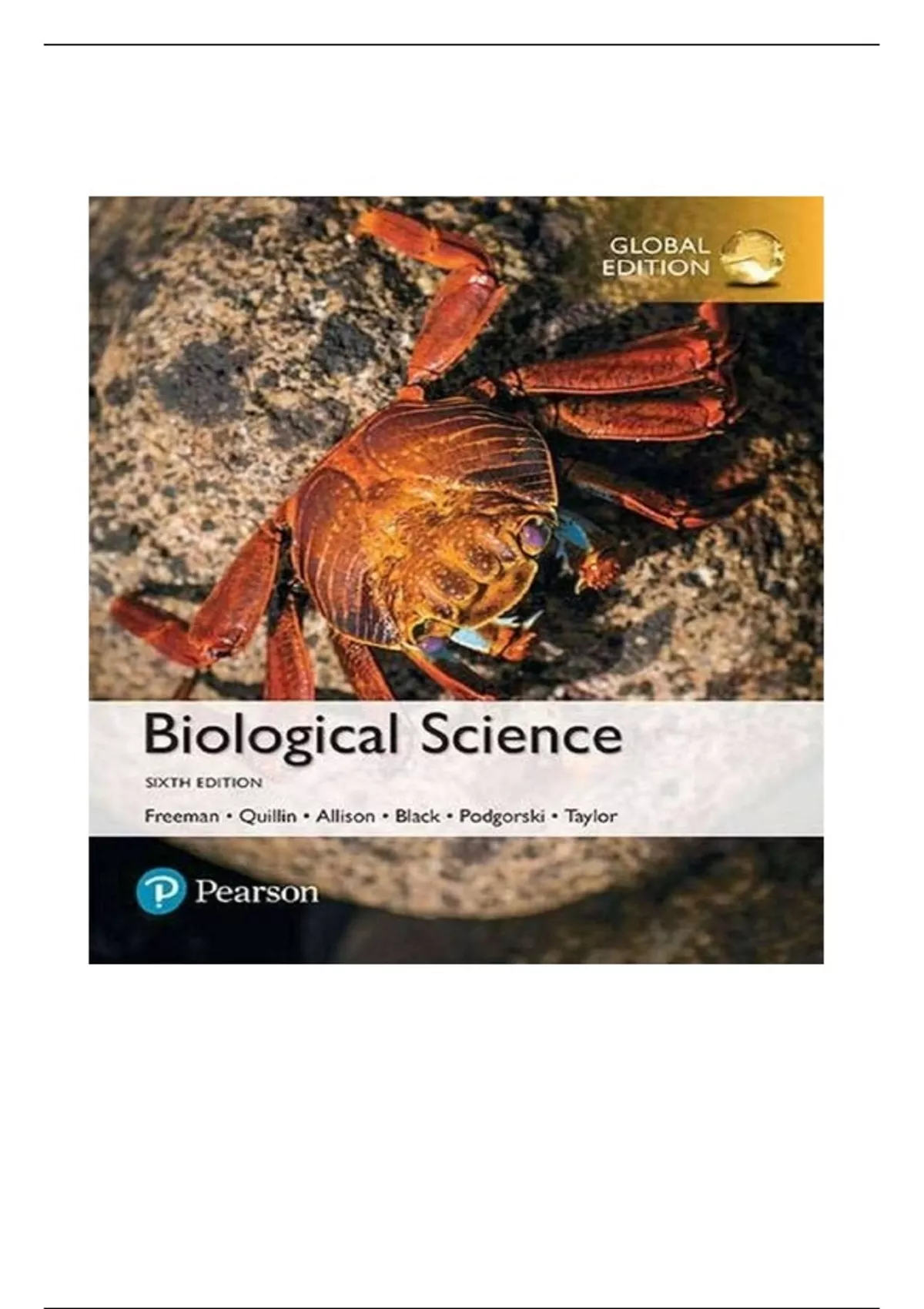 TEST BANK FOR BIOLOGICAL SCIENCE 6TH EDITION BY SCOTT FREEMAN LIZABETH ...