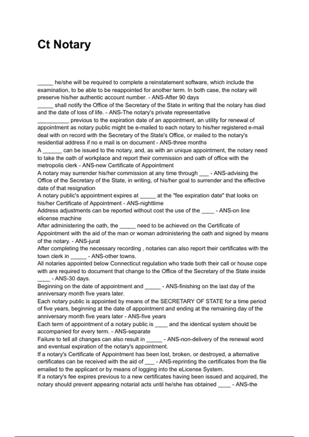 Ct Notary newest 2025/2026 questions with verified answers - Ct Notary ...