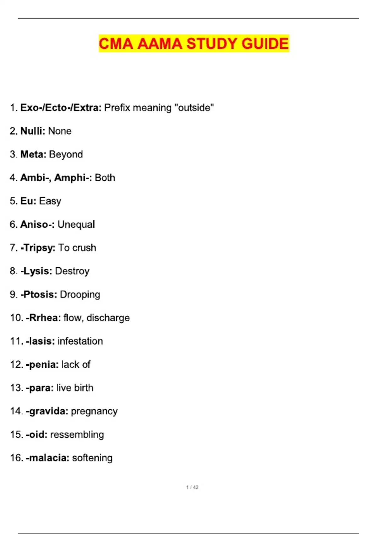 CMA BUNDLED TESTS & EXAMS CMA AAMA EXAM / CMA STATE TEST PRACTICE / CMA ...
