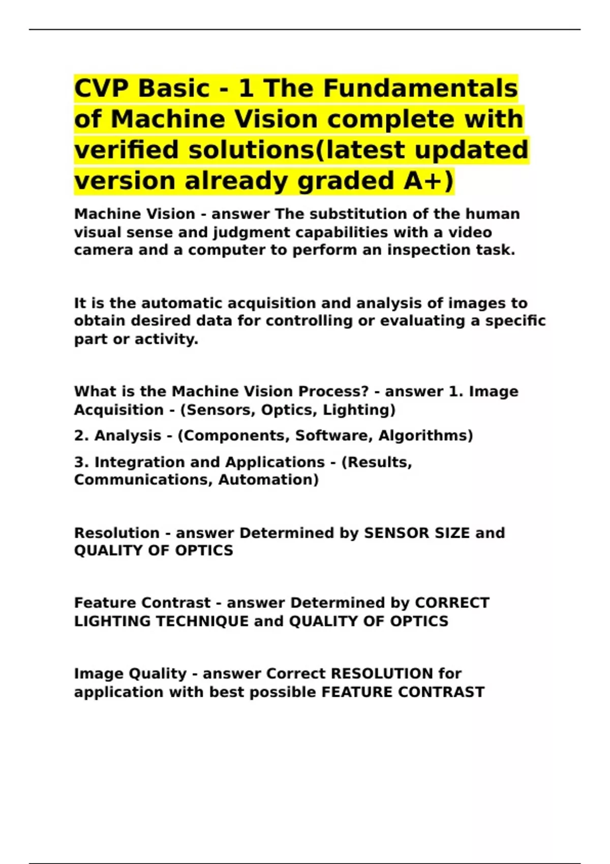 Additional Problems and Solutions CVP Analysis and Basic Cost Concepts ...