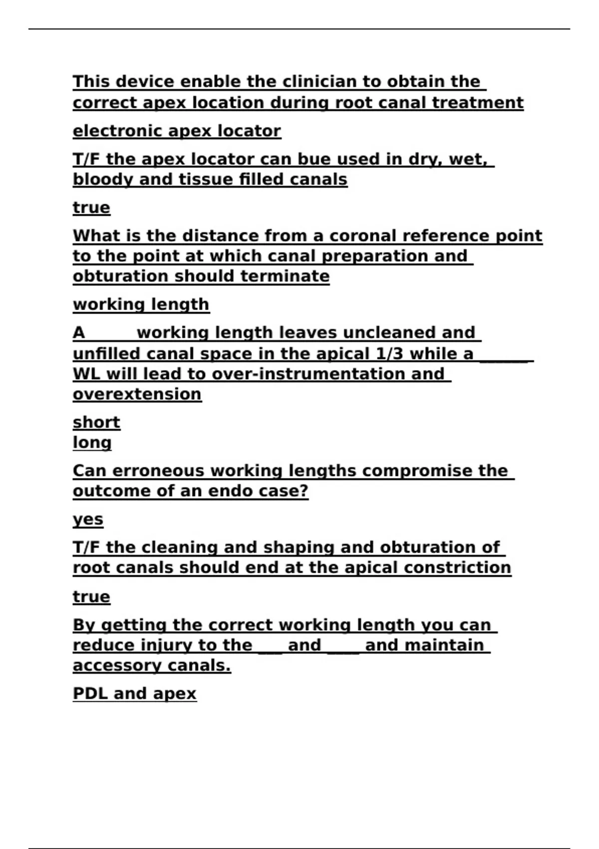 ADAA intro to basic concepts in dental radiology questions and answers ...