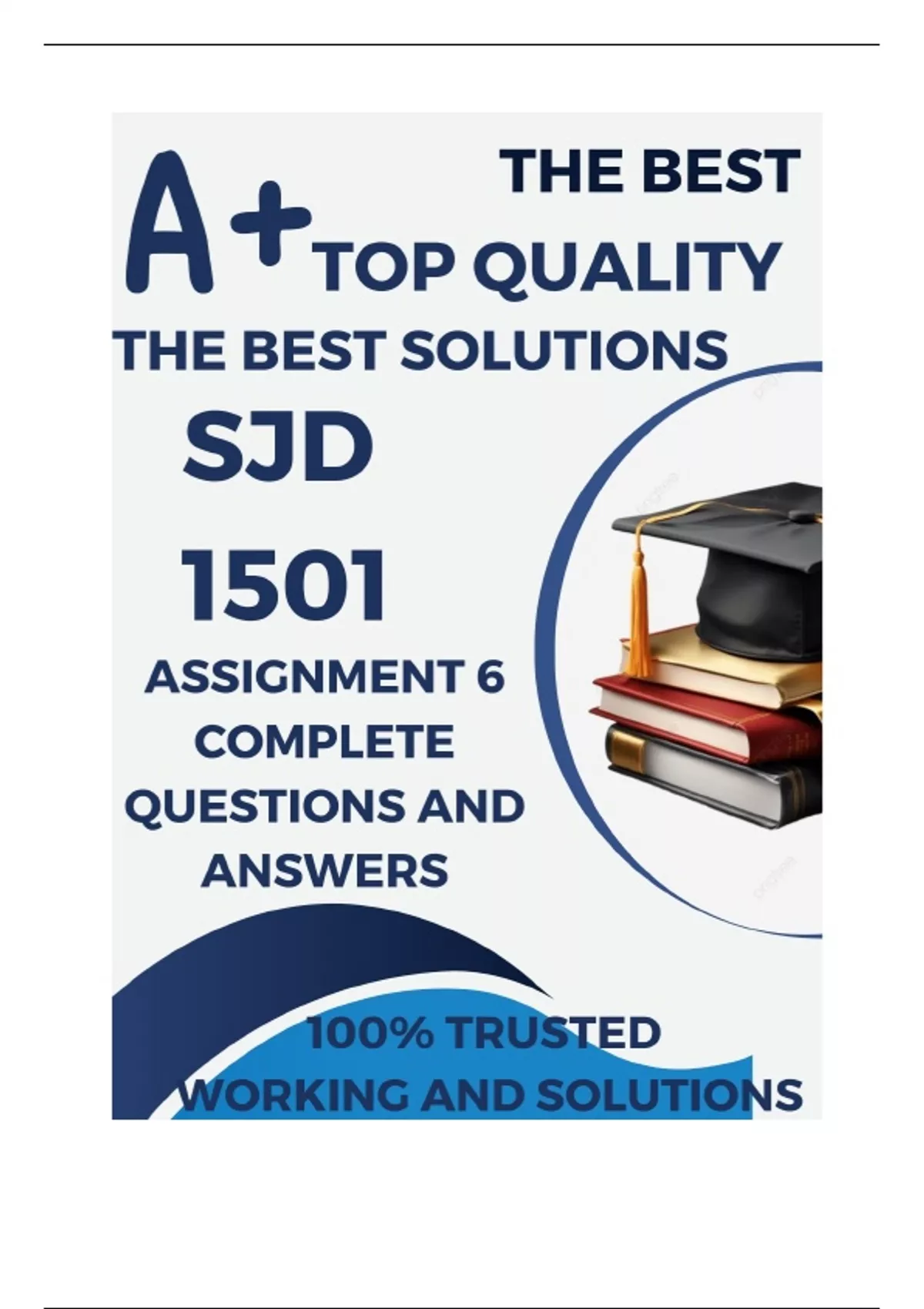 SJD1501 Assignment 6 (COMPLETE ANSWERS) Semester 1 2025 - DUE 16 May ...