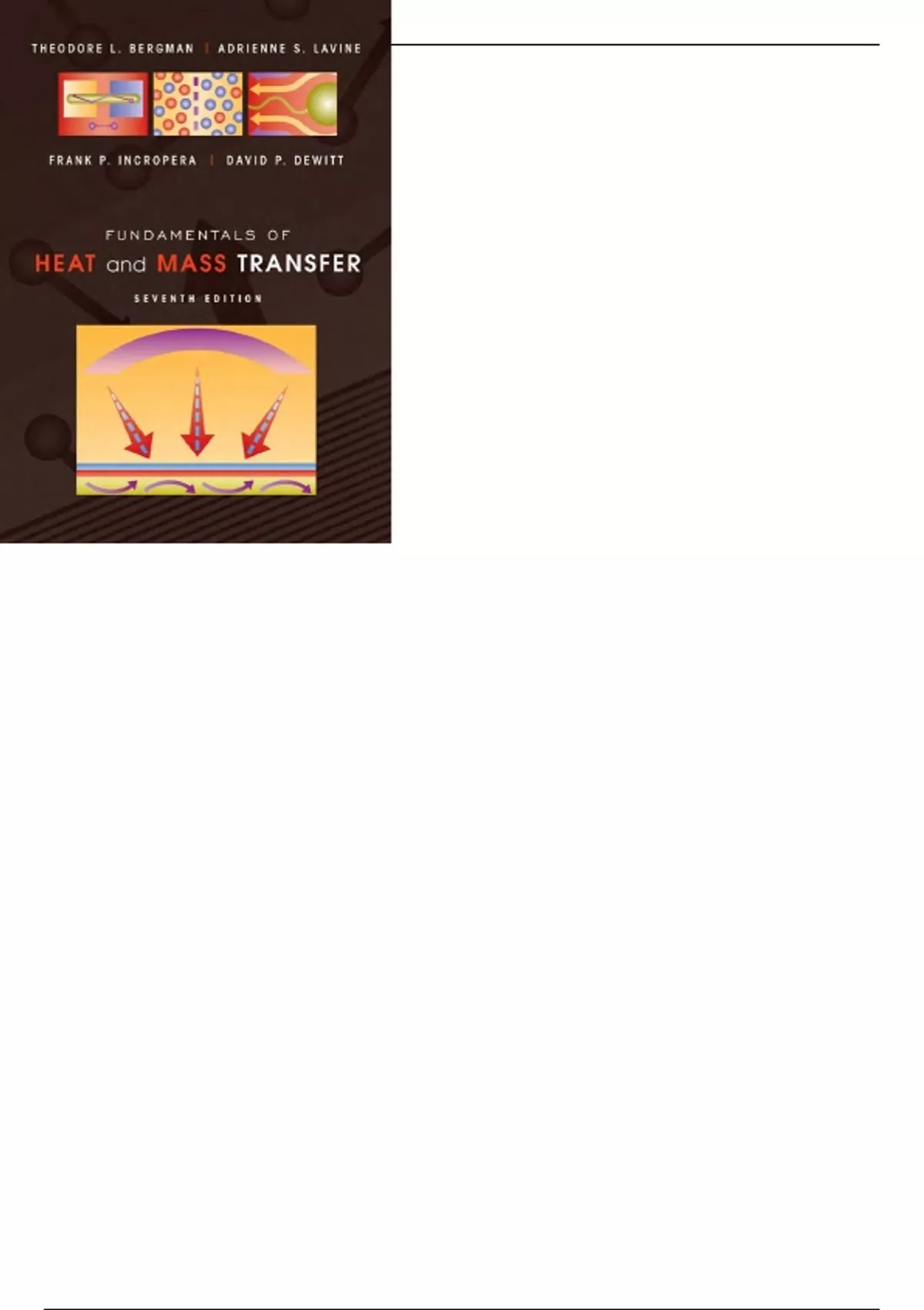 SOLUTION MANUAL FOR Fundamentals of Heat and Mass Transfer 7TH Edition By THEODORE L. BERGMAN ...