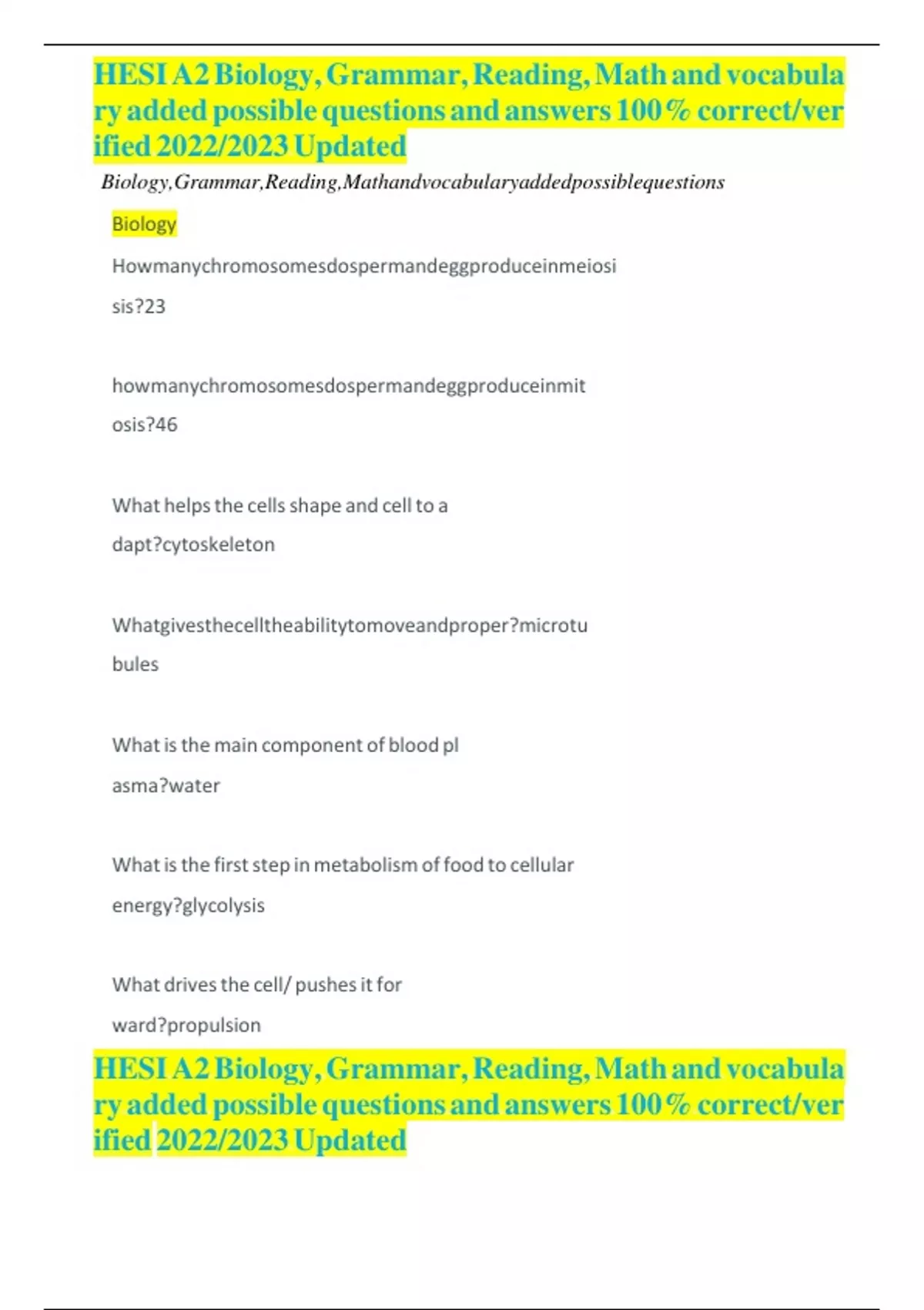 Hesi A2 Math Questions and Answers 2023.pdf - Hesi A2 Math - Stuvia US