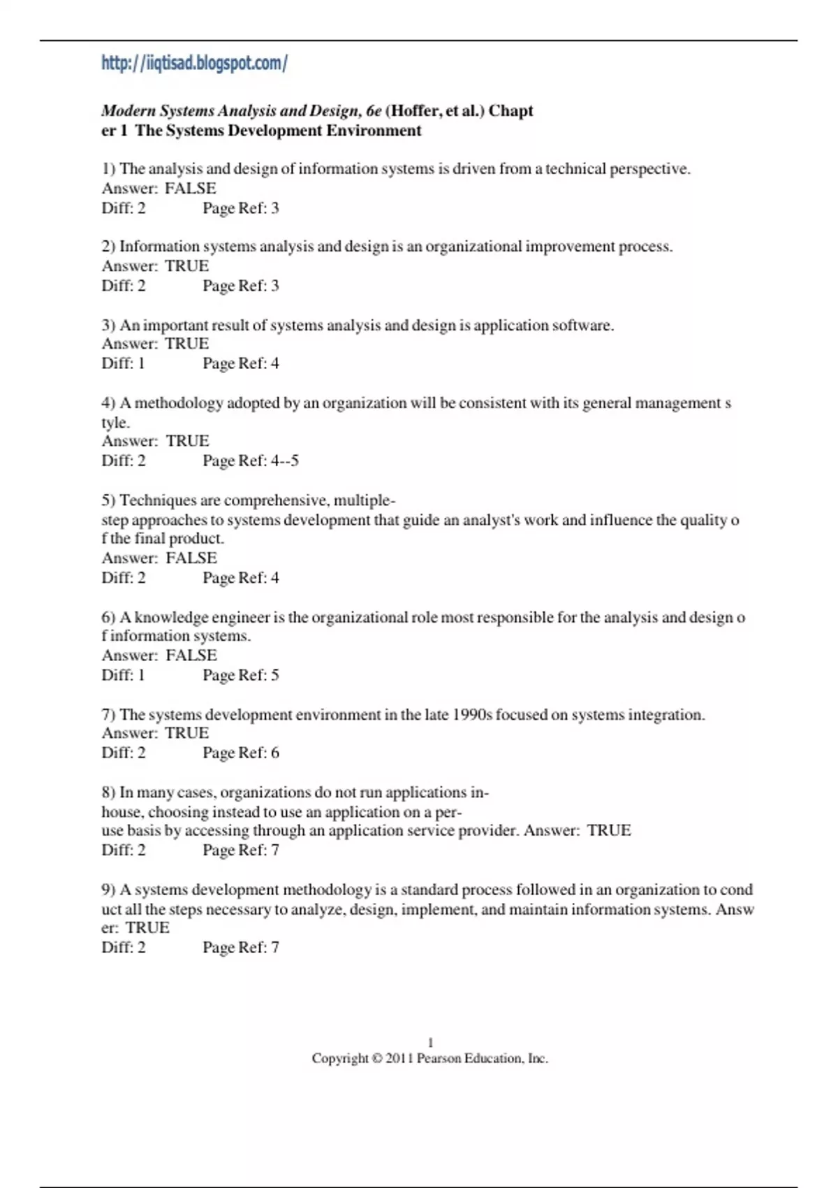 Solution Manual for Systems Analysis and Design 18th Edition, (Alan ...