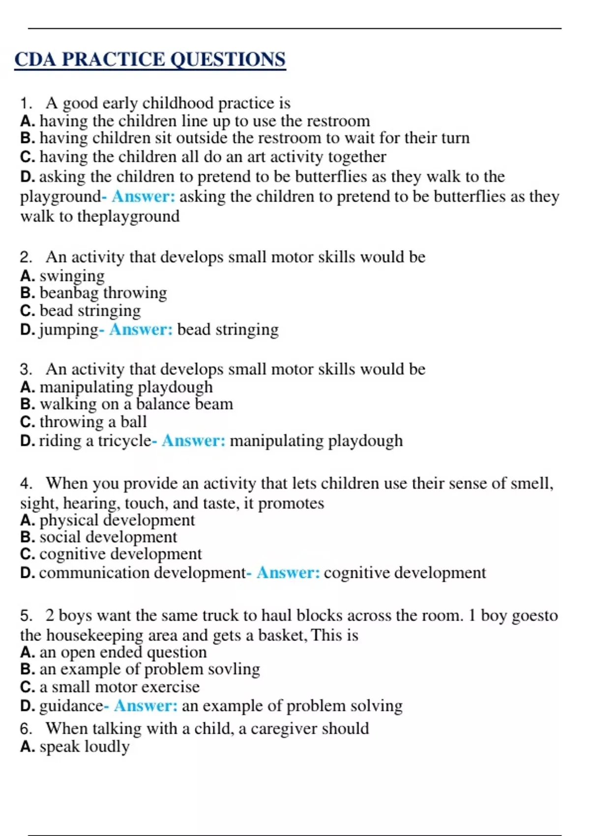 CDA PRACTICE QUESTIONS ( UPDATED 2025 ) | QUESTIONS WITH 100% VERIFIED ...