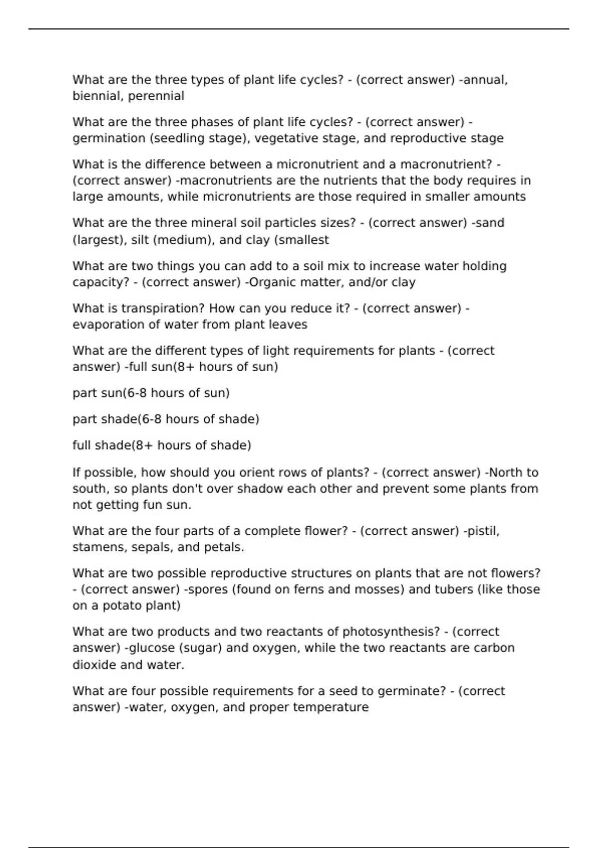 What are the three types of plant life cycles - Plants, Gardening, and ...