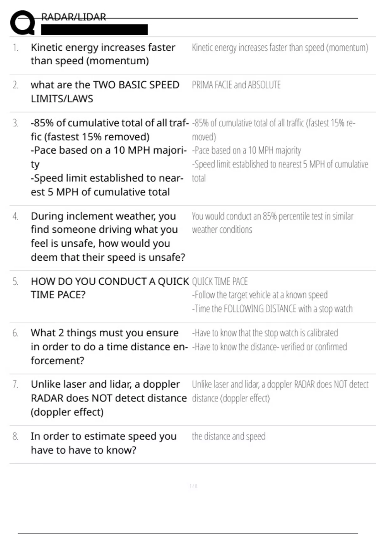 RADAR/LIDAR 2025 Actual exam (Testing Real Exam Questions)and verified ...