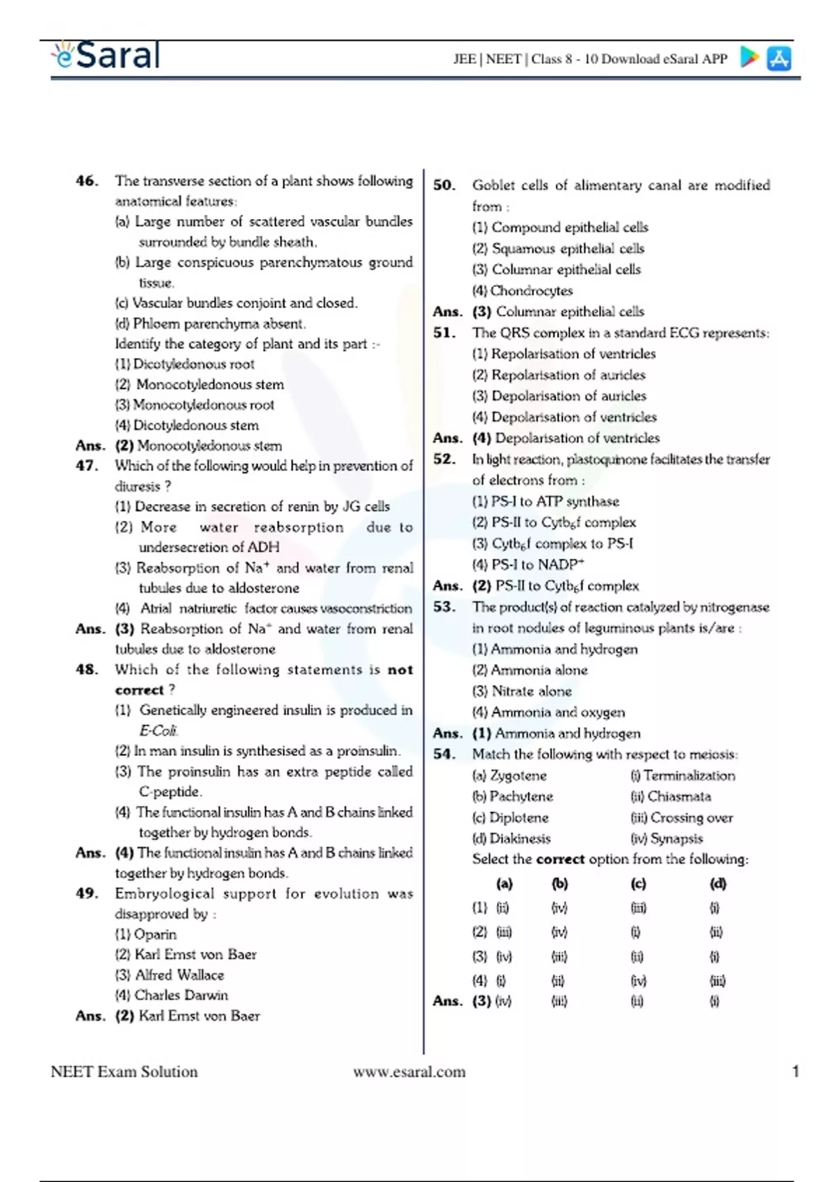 Class notes NEET 40 Days Crash Course for NEET Chemistry - NEET - Stuvia US