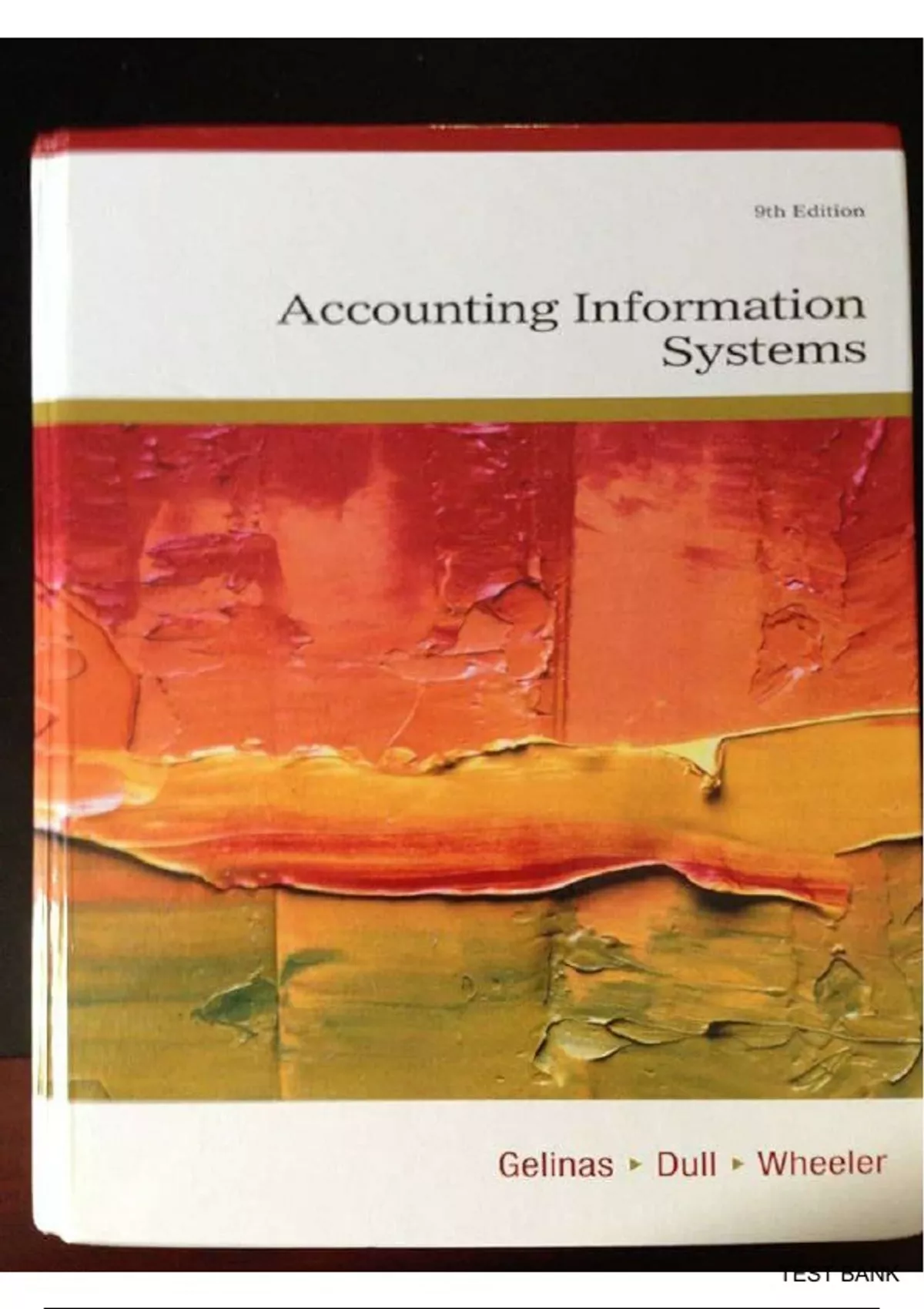Accounting Information Systems 9th Edition By Ulric Gelinas, Richard ...
