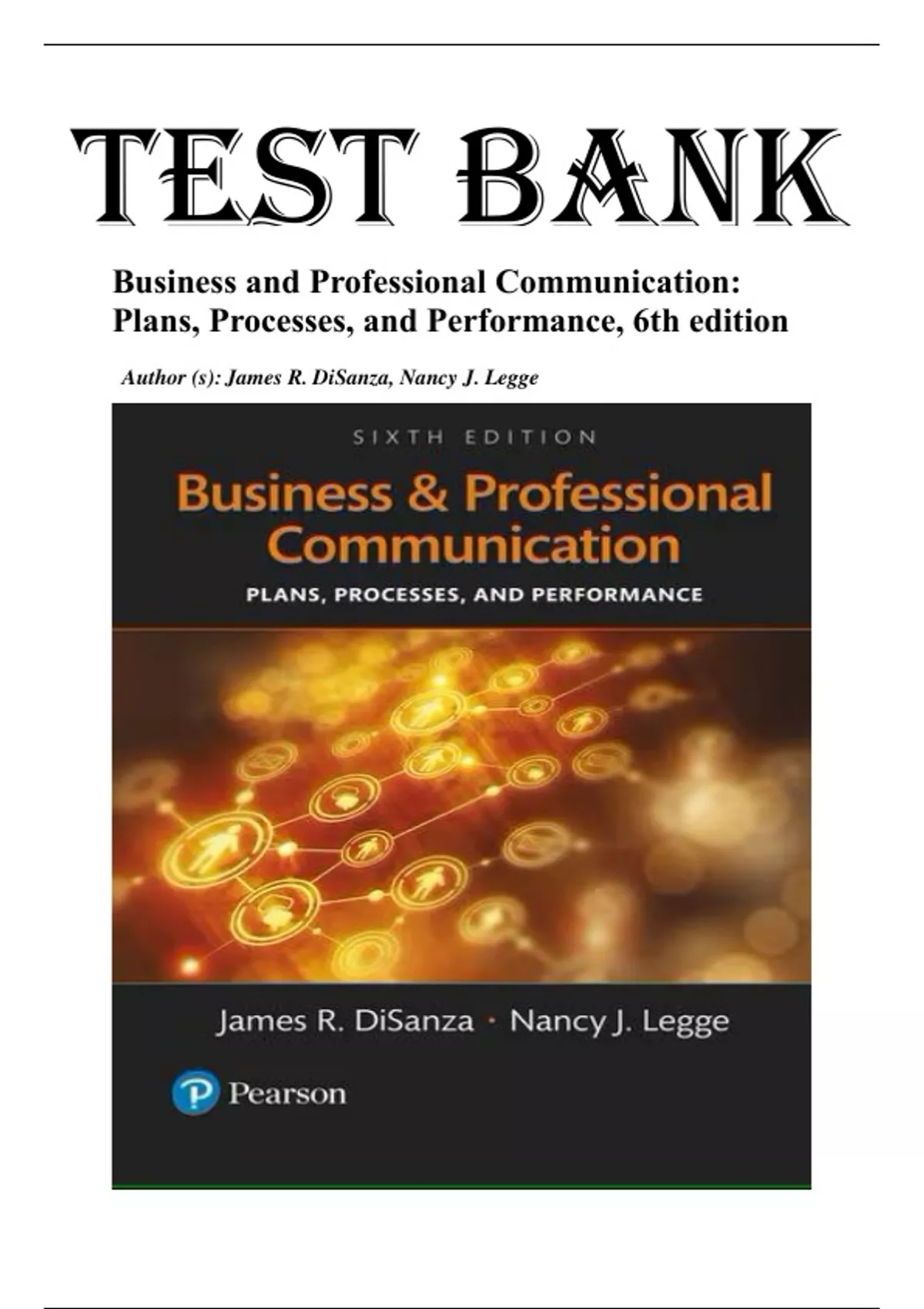 Test Bank For Business and Professional Communication Plans, Processes ...