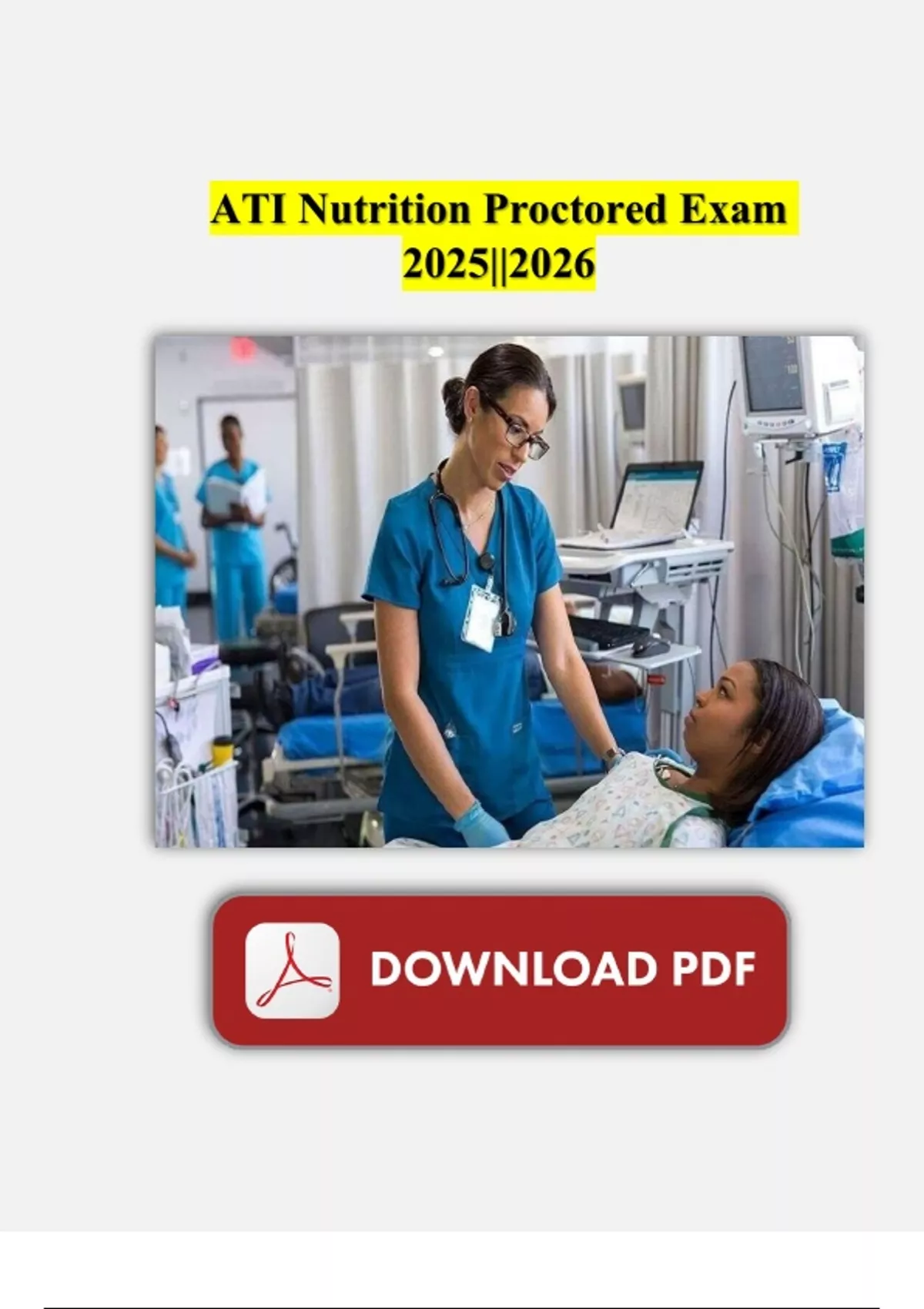 ATI Nutrition Test Bank Exam – 100 Questions with 100% Correct Answers ...