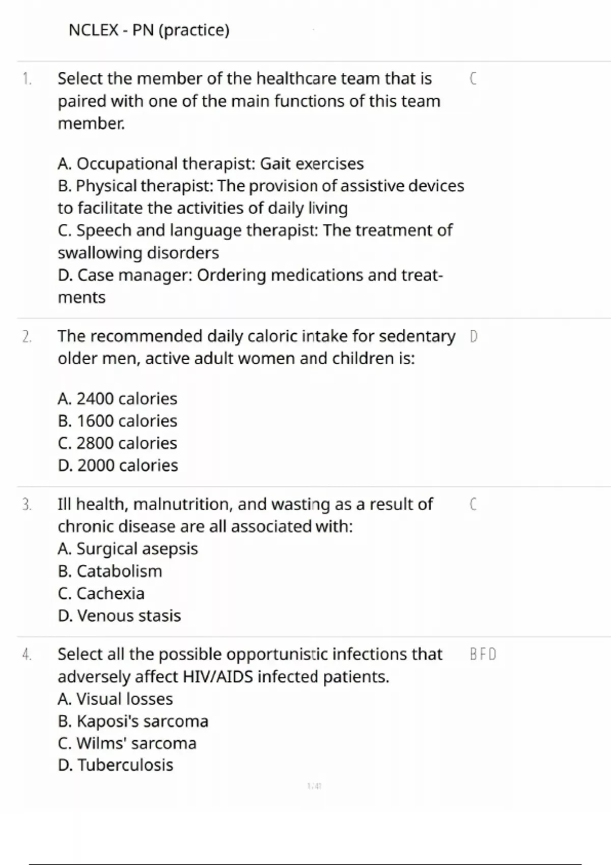 NCLEX - PN (practice) 2025 updated version - NCLEX - PN - Stuvia US
