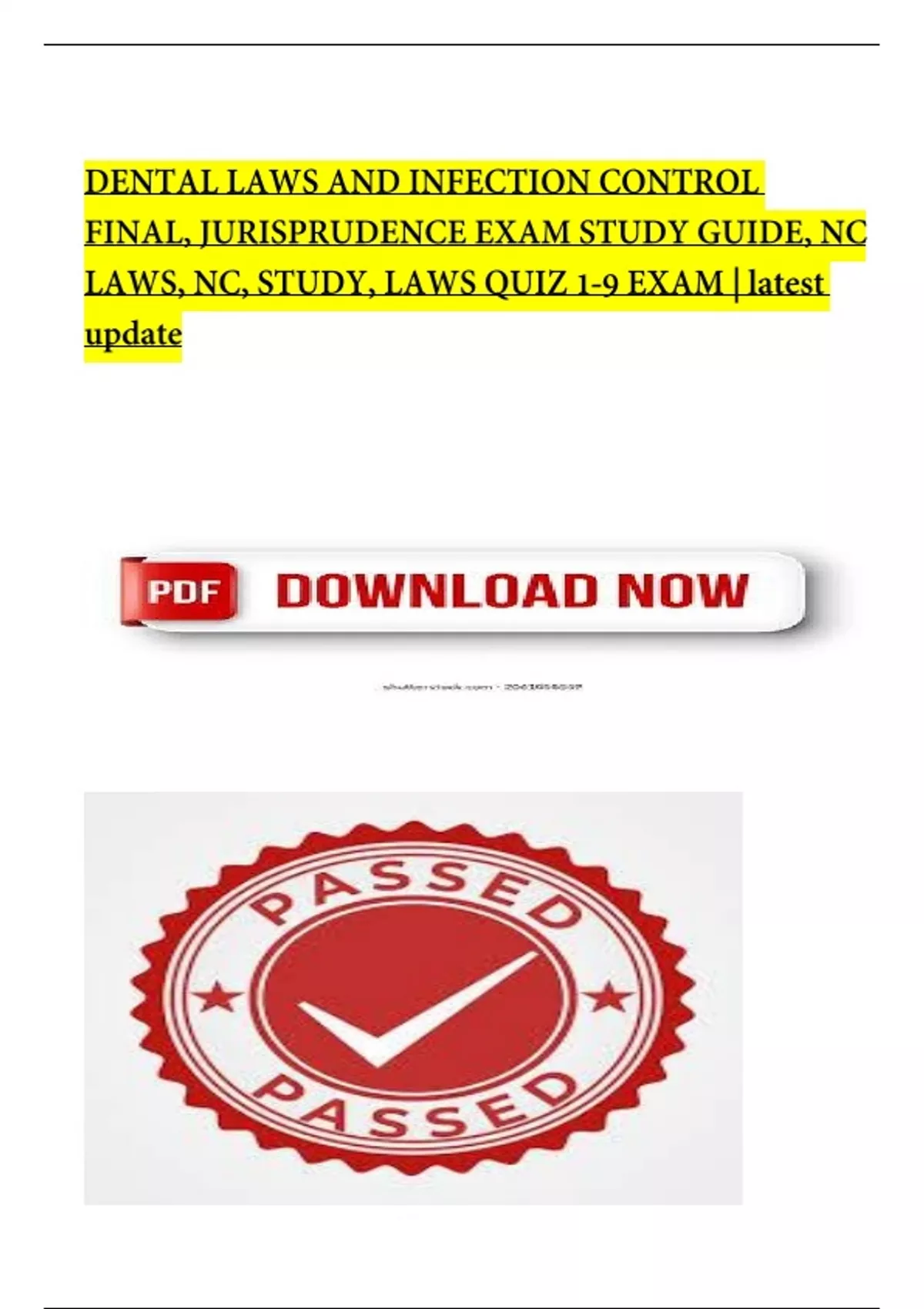 DENTAL LAWS AND INFECTION CONTROL FINAL, JURISPRUDENCE EXAM STUDY GUIDE, NC LAWS, NC, STUDY ...