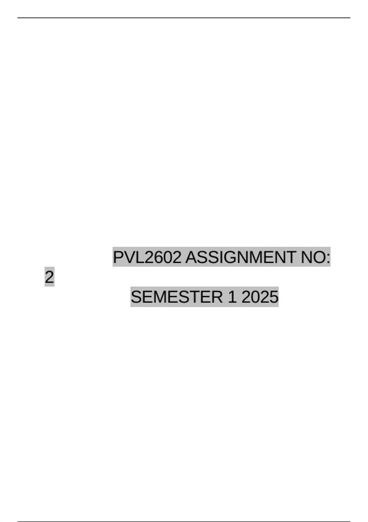 Summary Pvl2602 Assignment 2 Semester 1 2025 Memo Law Of Succession