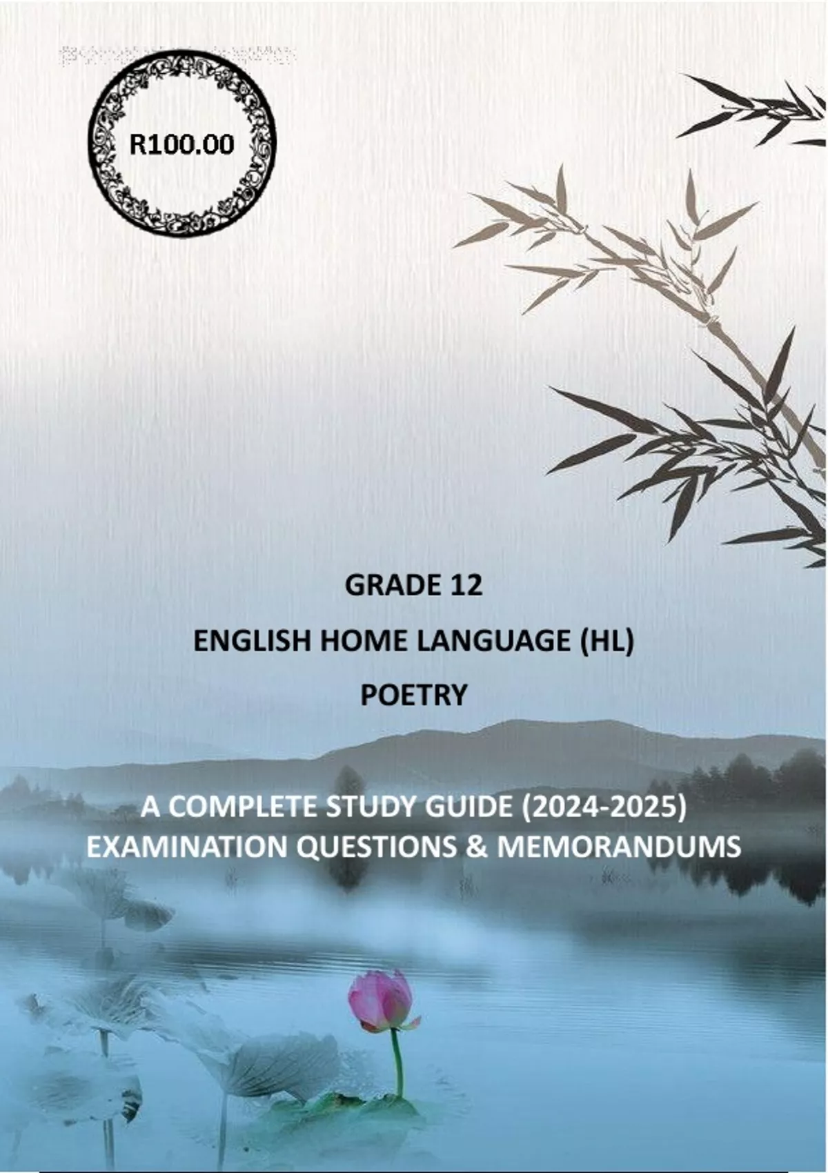 Summary GRADE 12 - ENGLISH HL - POETRY COMPLETE GUIDE - English Home ...