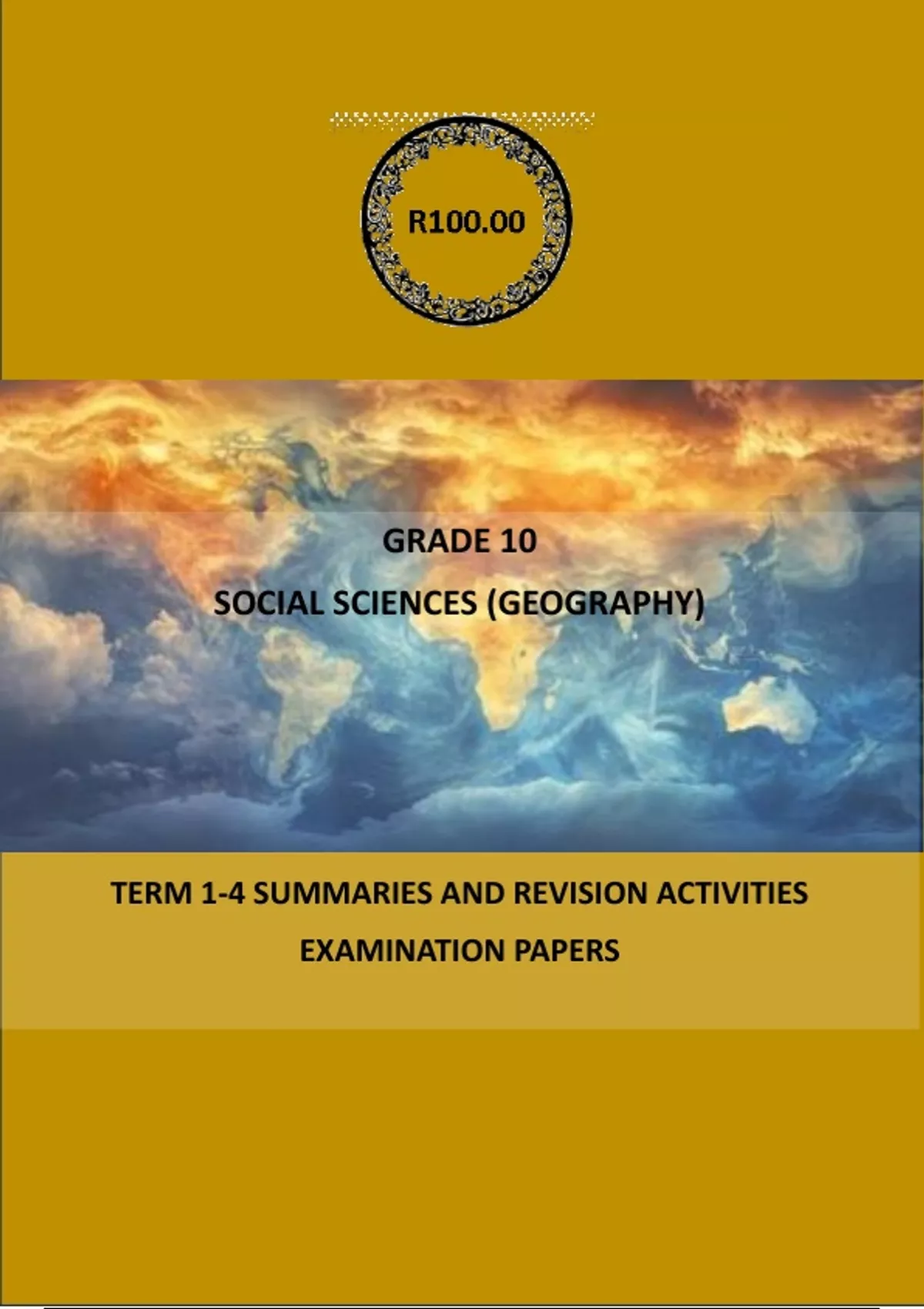 Summary GRADE 10 - GEOGRAPHY - GEOGRAPHY - Stuvia SA
