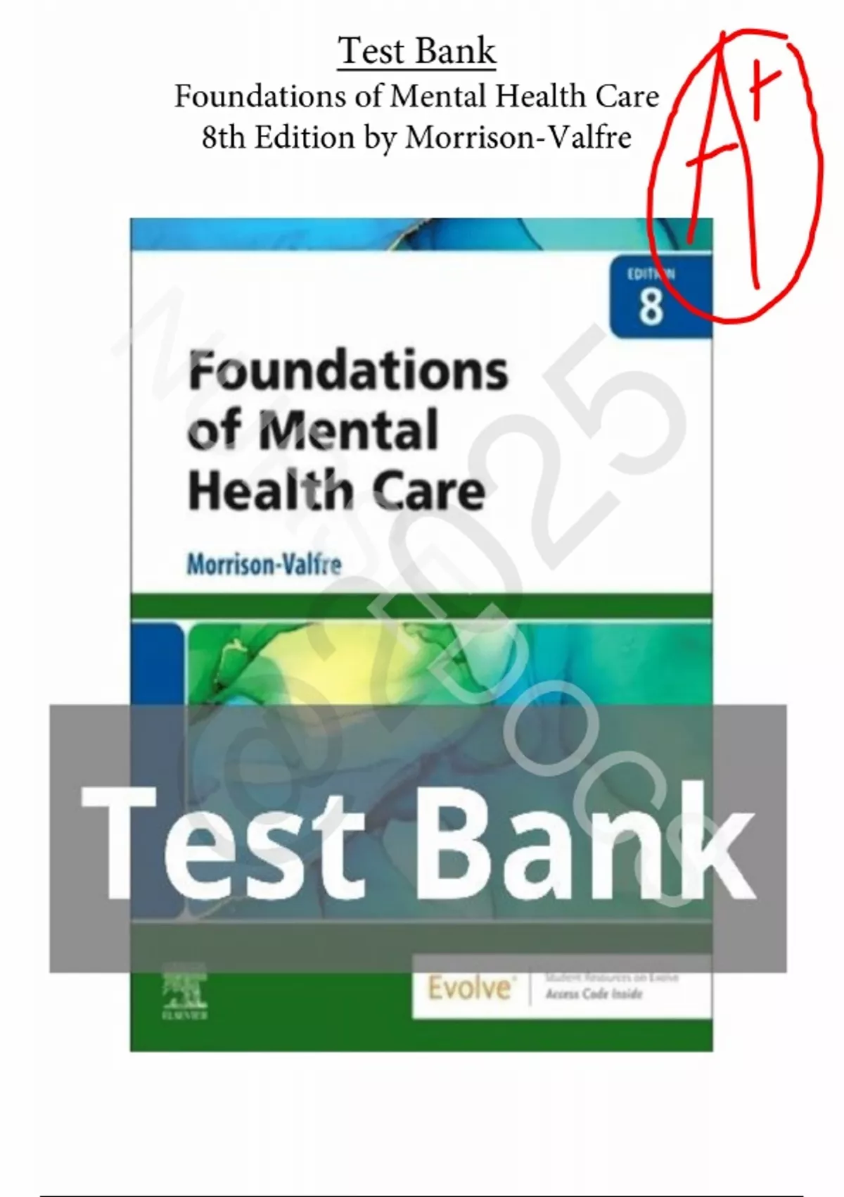 TEST BANK Foundations of Mental Health Care (8TH) by Michelle Morrison ...