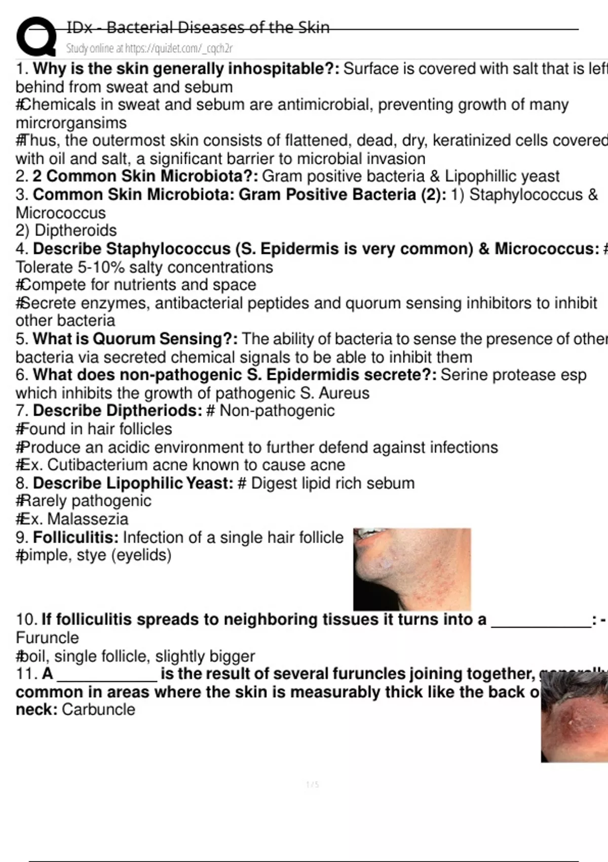 Bacterial IDX, Basics and Resistance Final Exam Questions And Answers 2025 A+, IDx - Bacterial ...
