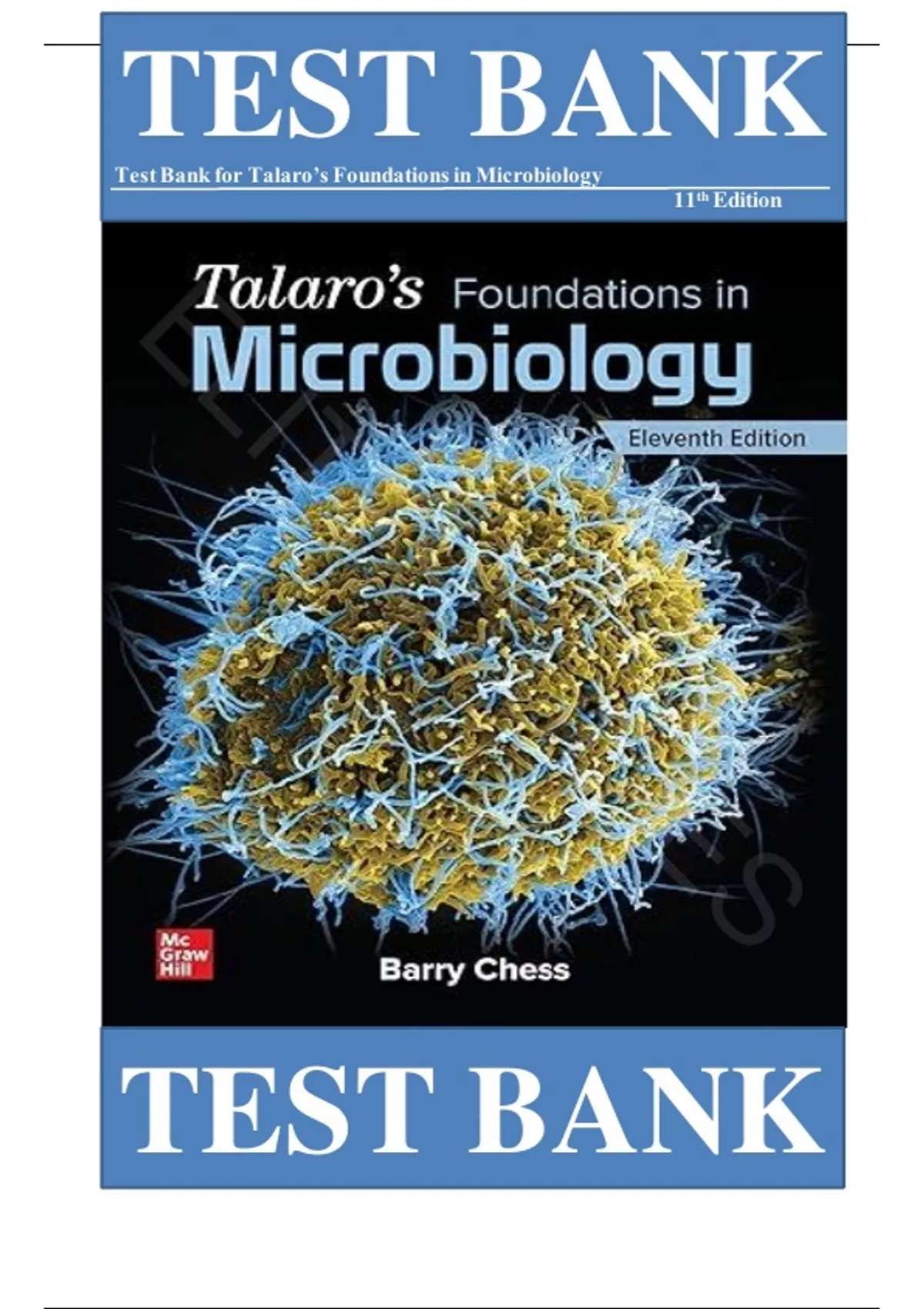 Test Bank for Talaro's Foundations in Microbiology 11th Edition by ...