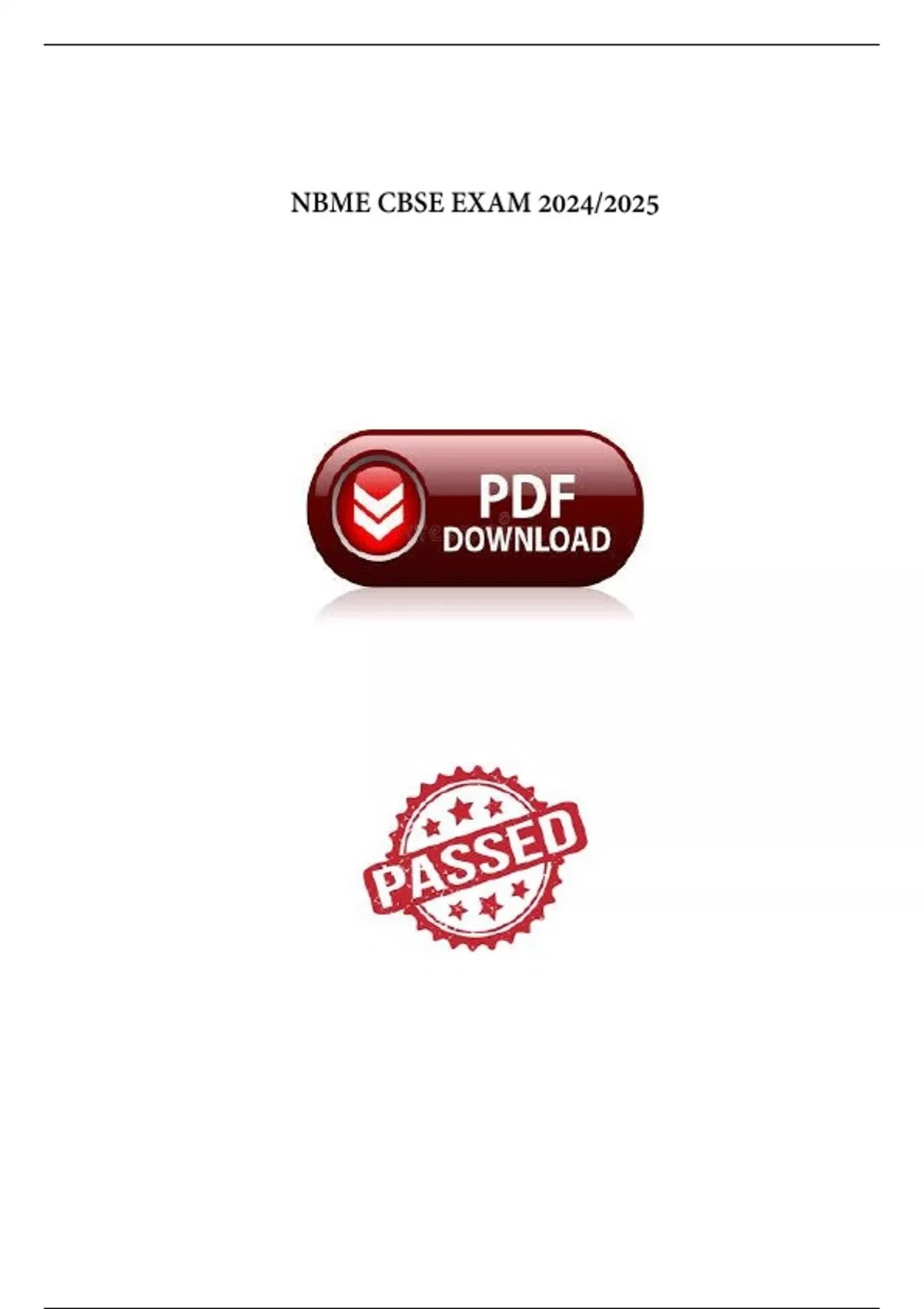 NBME CBSE REAL EXAM 200 QUESTIONS AND ANSWERS LATEST (usmle step 1 ...