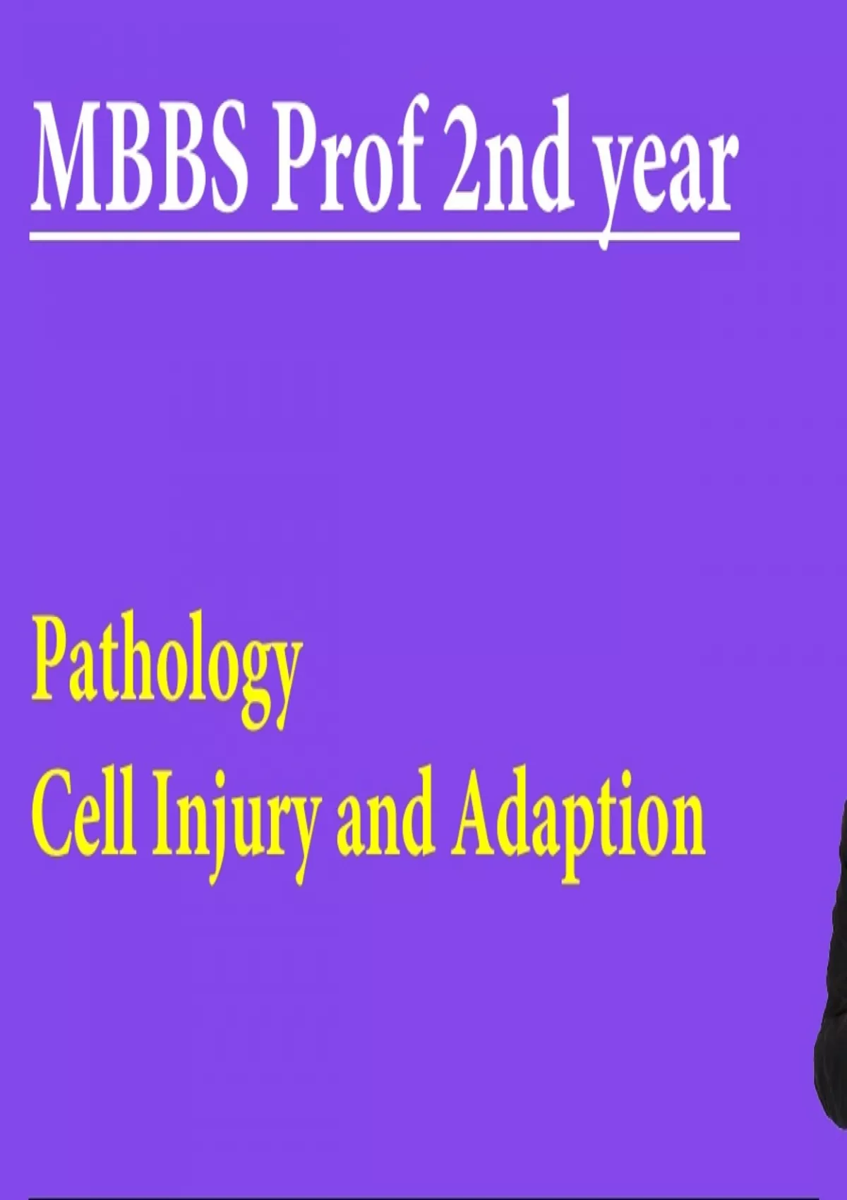 Cell injury and adaptation hand written notes - Pathology - Stuvia US