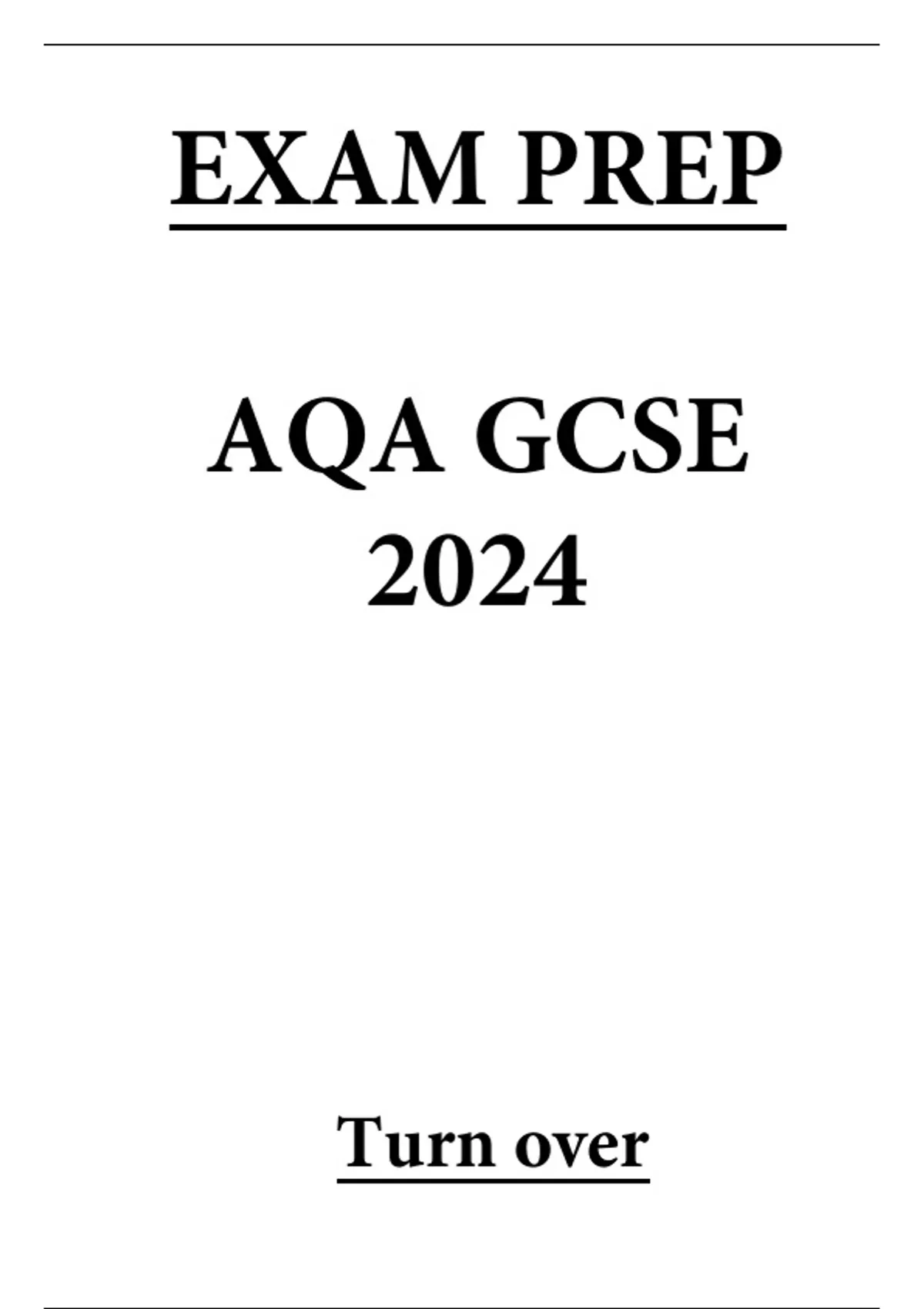 Updated AQA MATHS GCSE 2024 MAY JUNE 8300 HIGHER TIER PAPER 1 ...