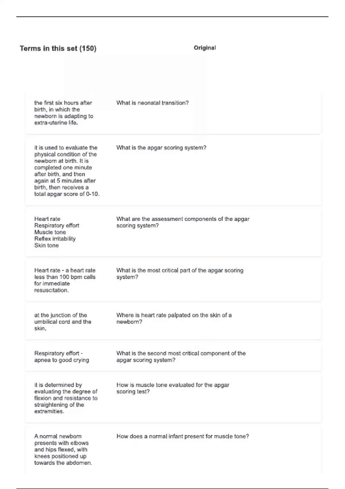 Nursing 2700 Newborn Assessment And Nursing Care Latest 2025 2026