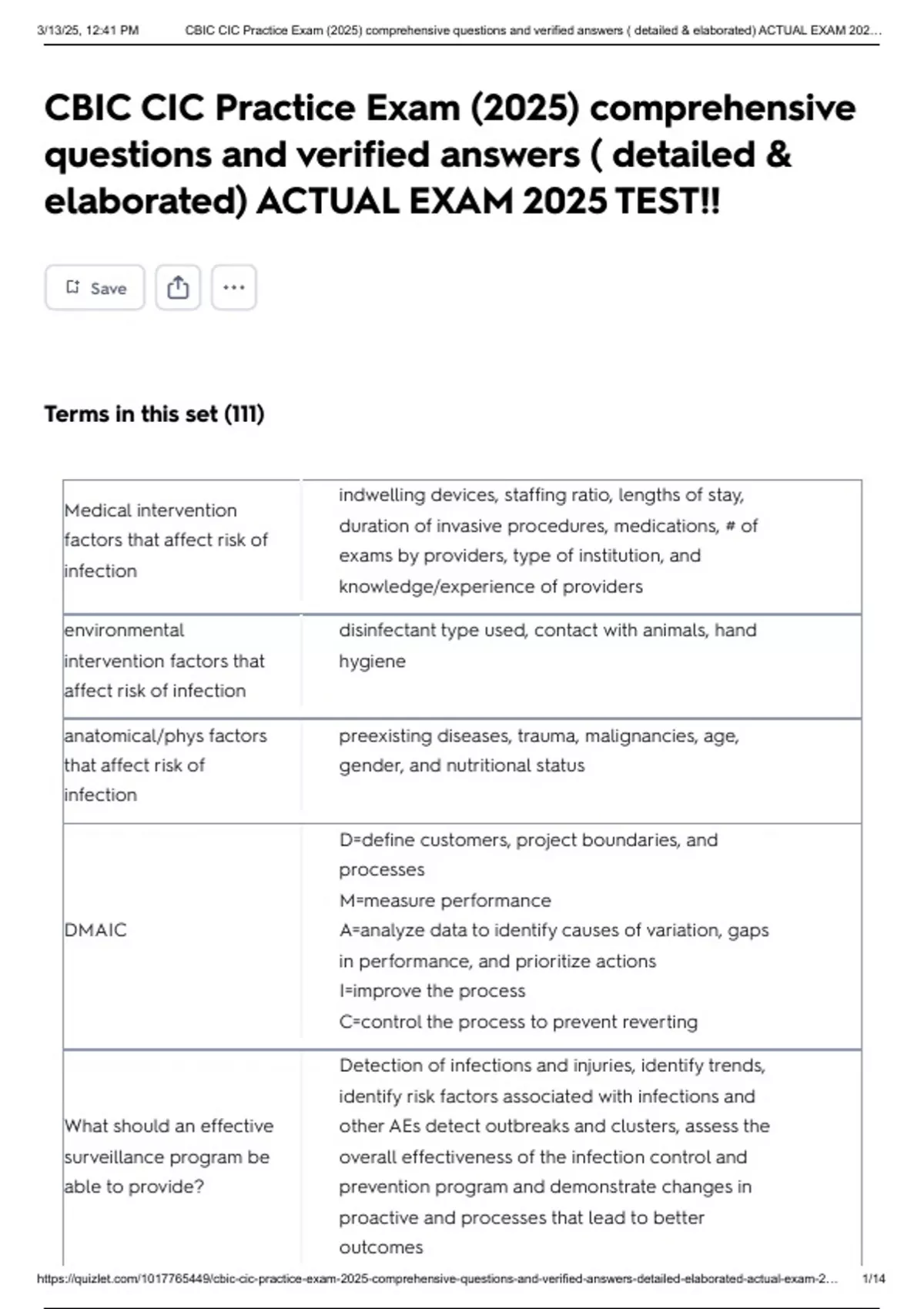 CBIC CIC Practice Exam (2025) comprehensive questions and verified ...