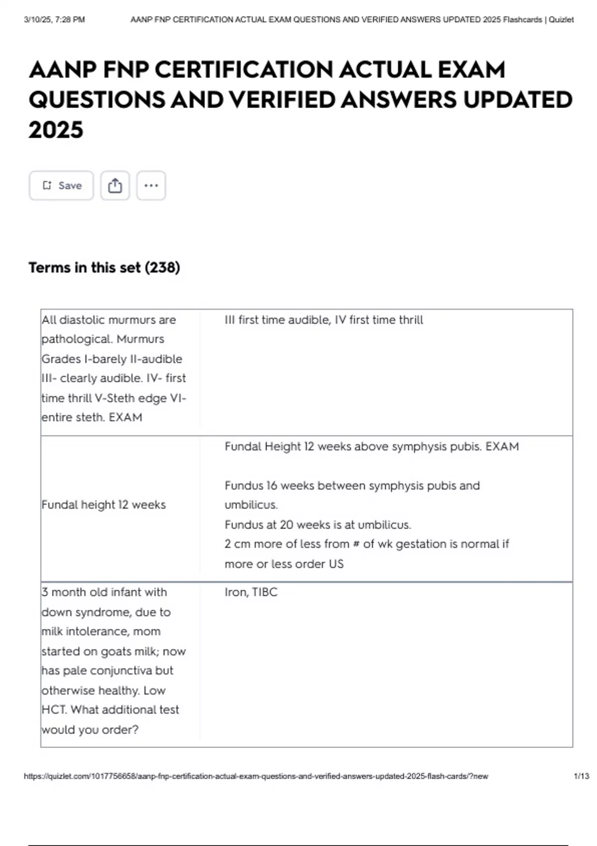 AANP FNP CERTIFICATION ACTUAL EXAM QUESTIONS AND VERIFIED ANSWERS ...