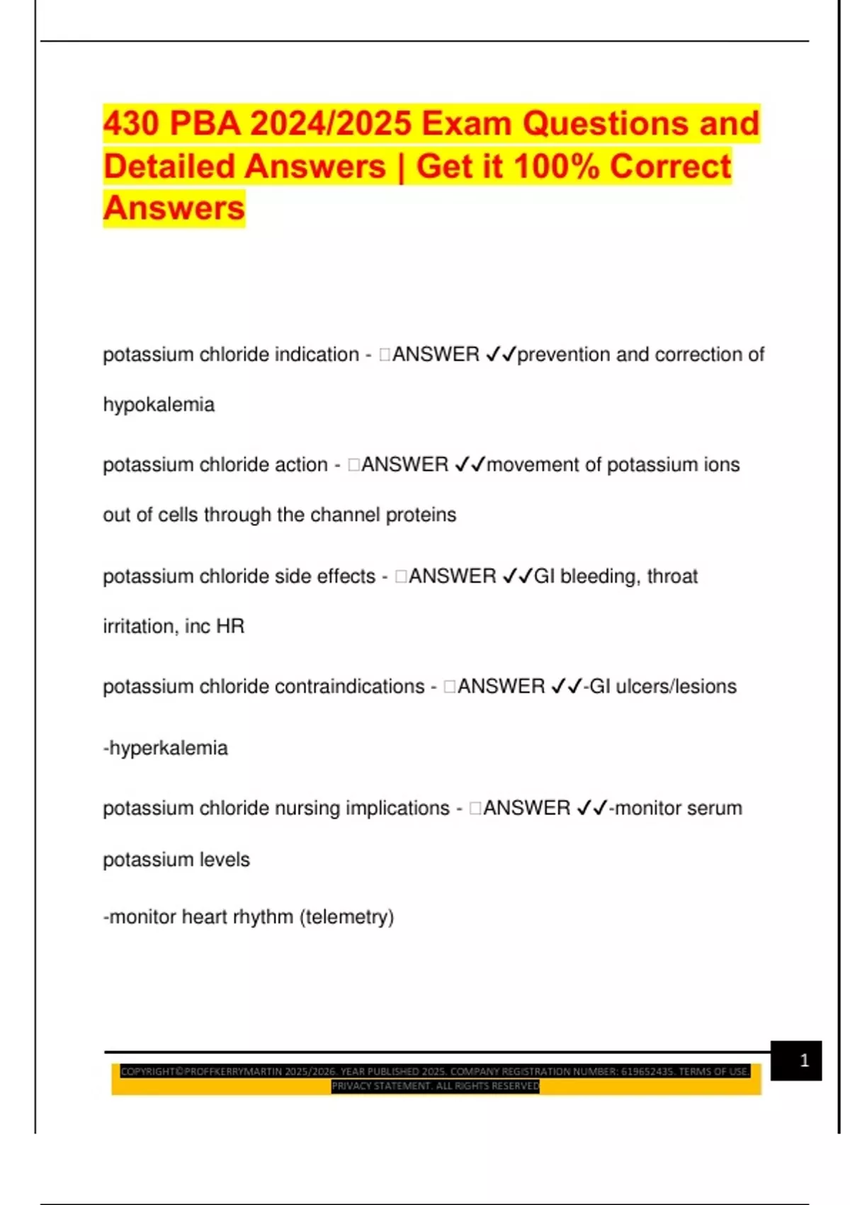 430 PBA 2024/2025 Exam Questions and Detailed Answers | Get it 100% Correct Answers - PBA ...