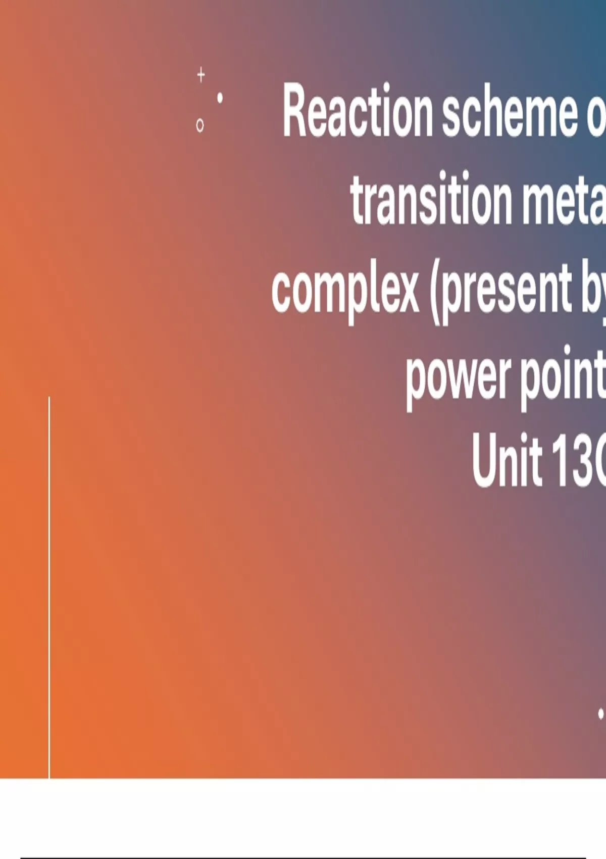 Summary Btec Applied Science Level 3 Unit 13c Applications Of In Organic Chemistry Unit 13