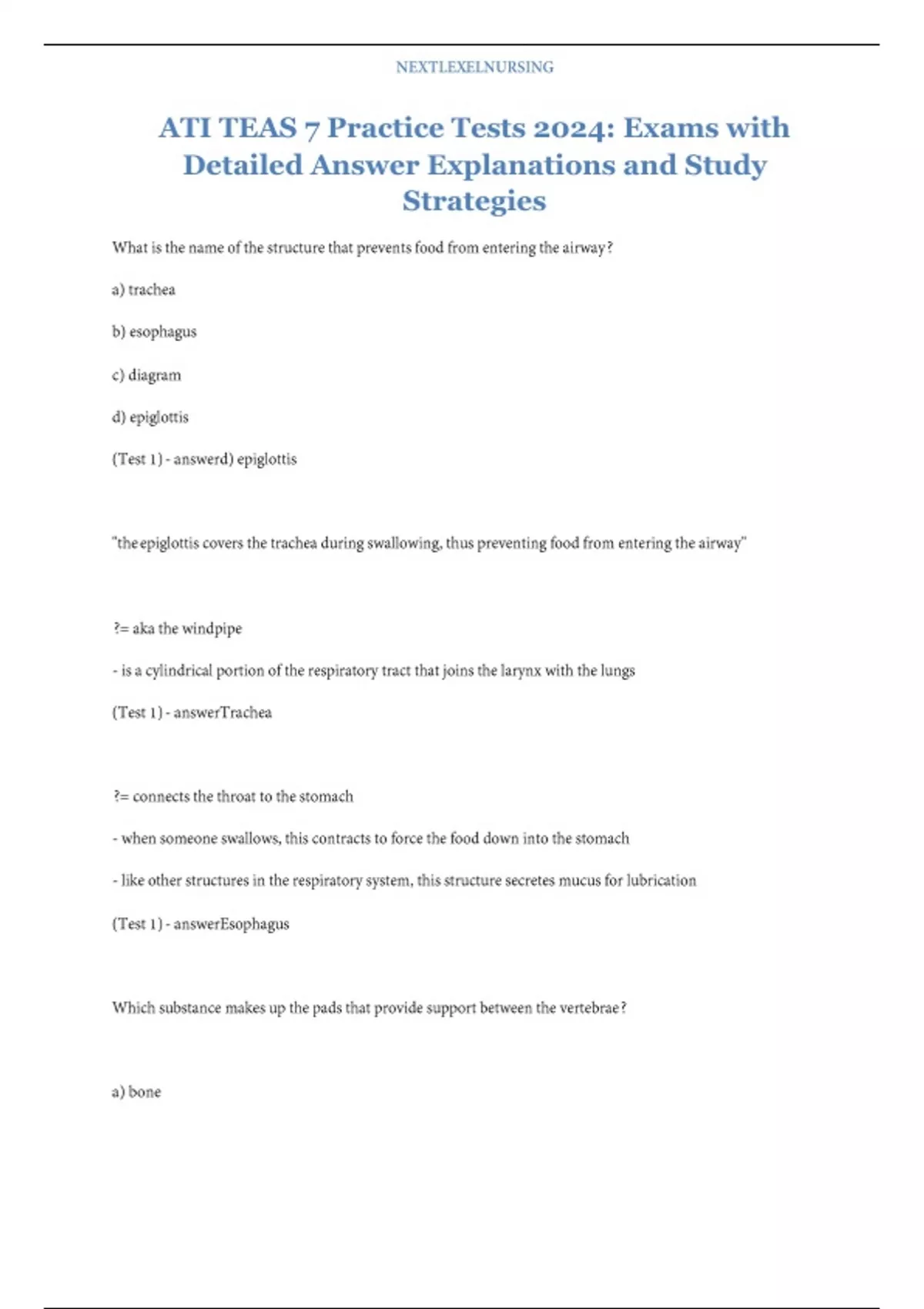 ATI TEAS 7 Practice Tests 2024 | Detailed Answer Explanations & Study ...
