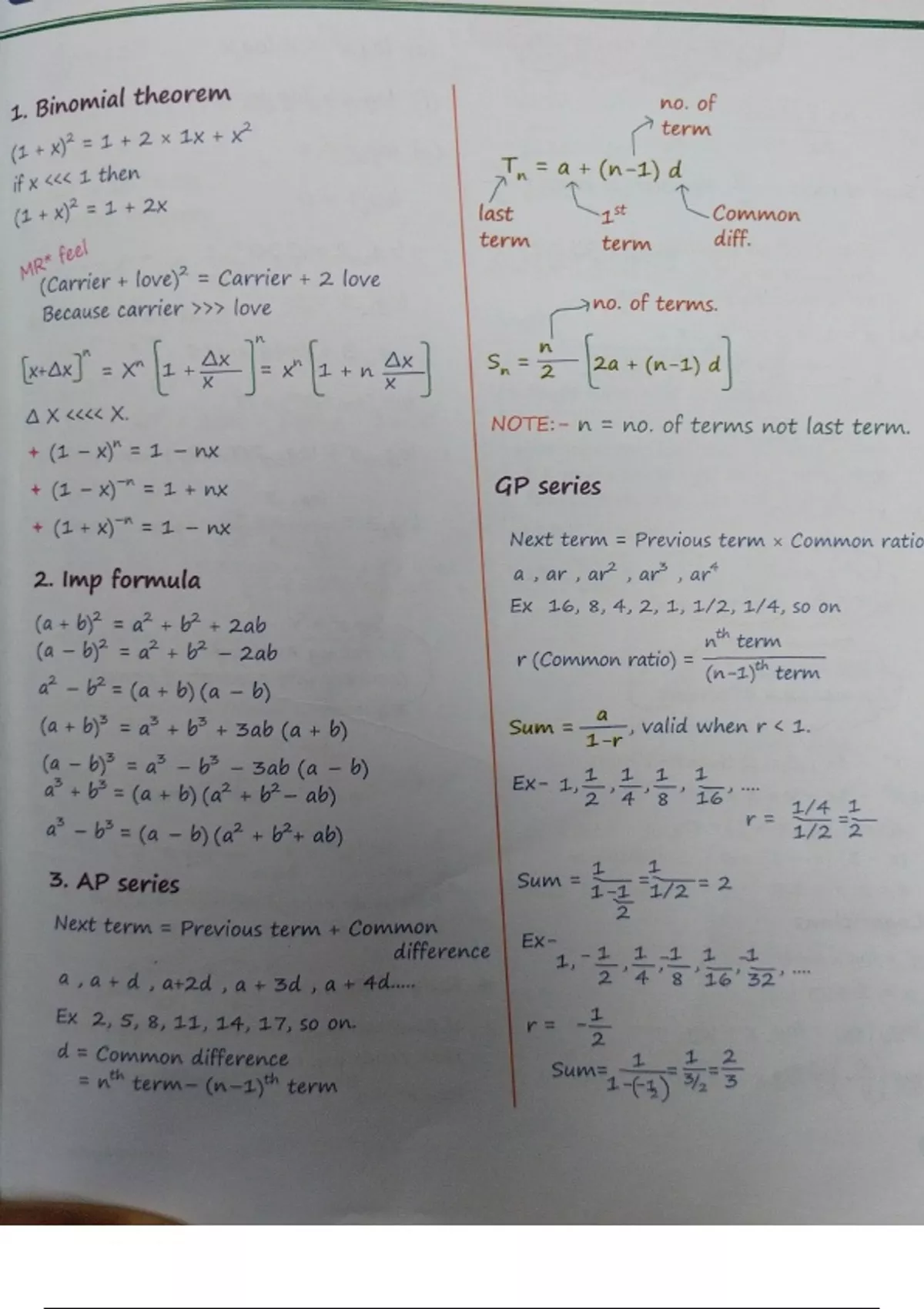 Basic Mathematics Short Notes – Quick & Easy Revision - Science - Stuvia US