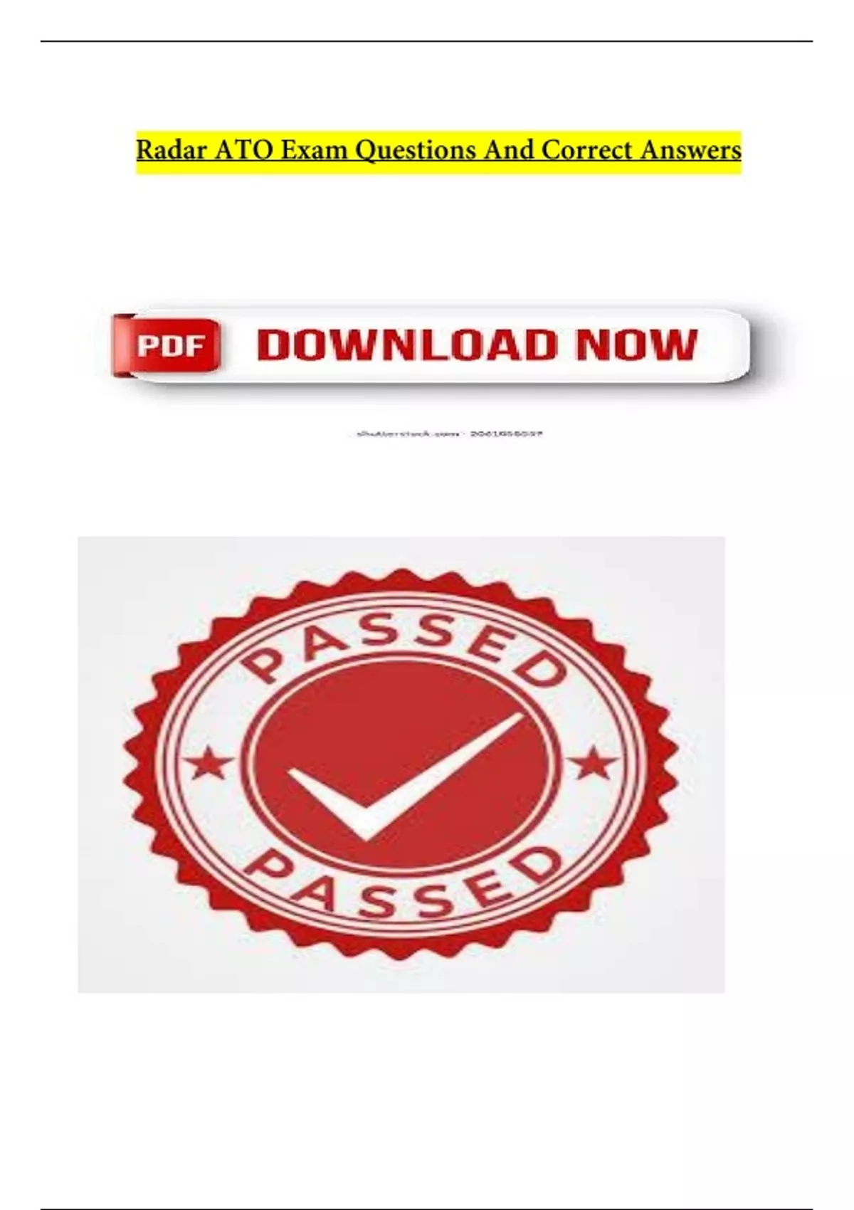 RADAR and LiDAR Test Questions With Correct Answers 2025 - RADAR/LiDAR ...