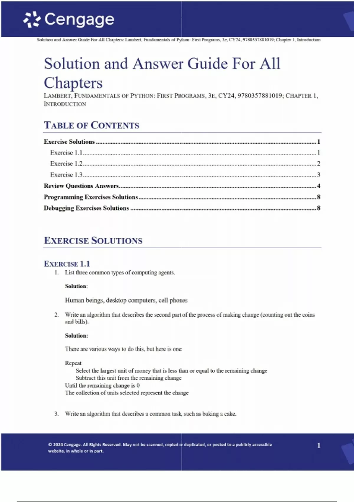 Solution Manual for Fundamentals of Python First Programs, 3rd Edition ...