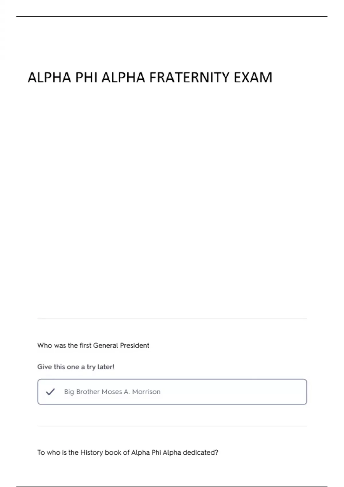 ALPHA PHI ALPHA - FINAL STUDY CARDS QUESTIONS & ANSWERS 2025 (A+ RATED ...