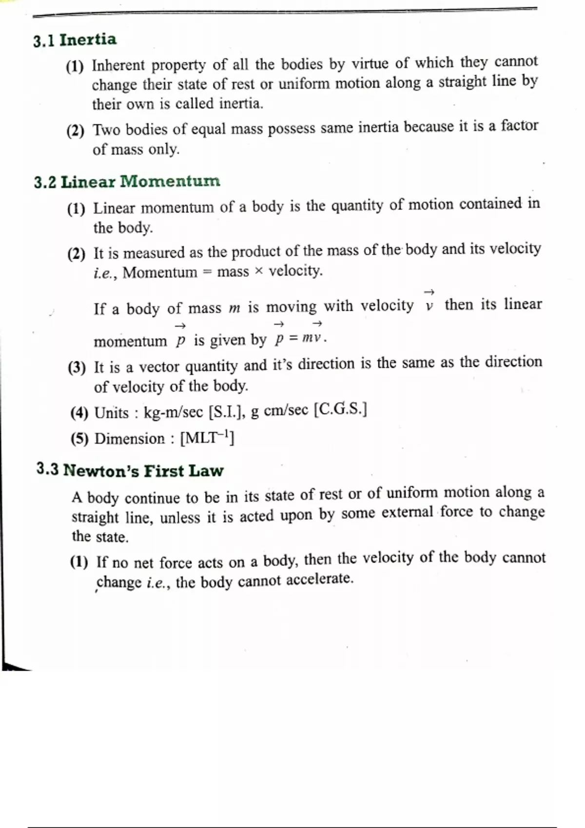 Laws of Motion || Class 11 physics || Summary/study/class notes ...